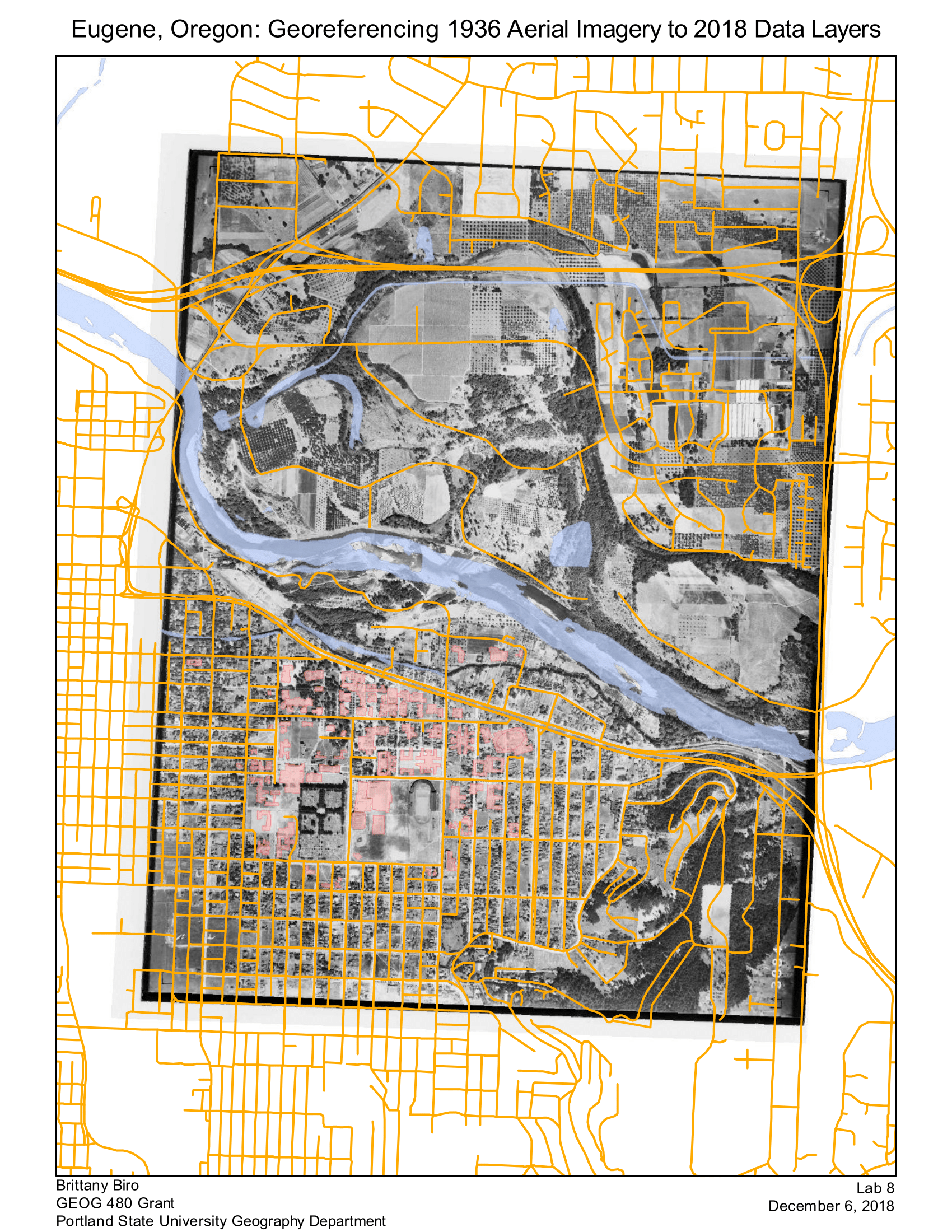 Georeferencing 1936 Aerial Imagery | Spatialnode
