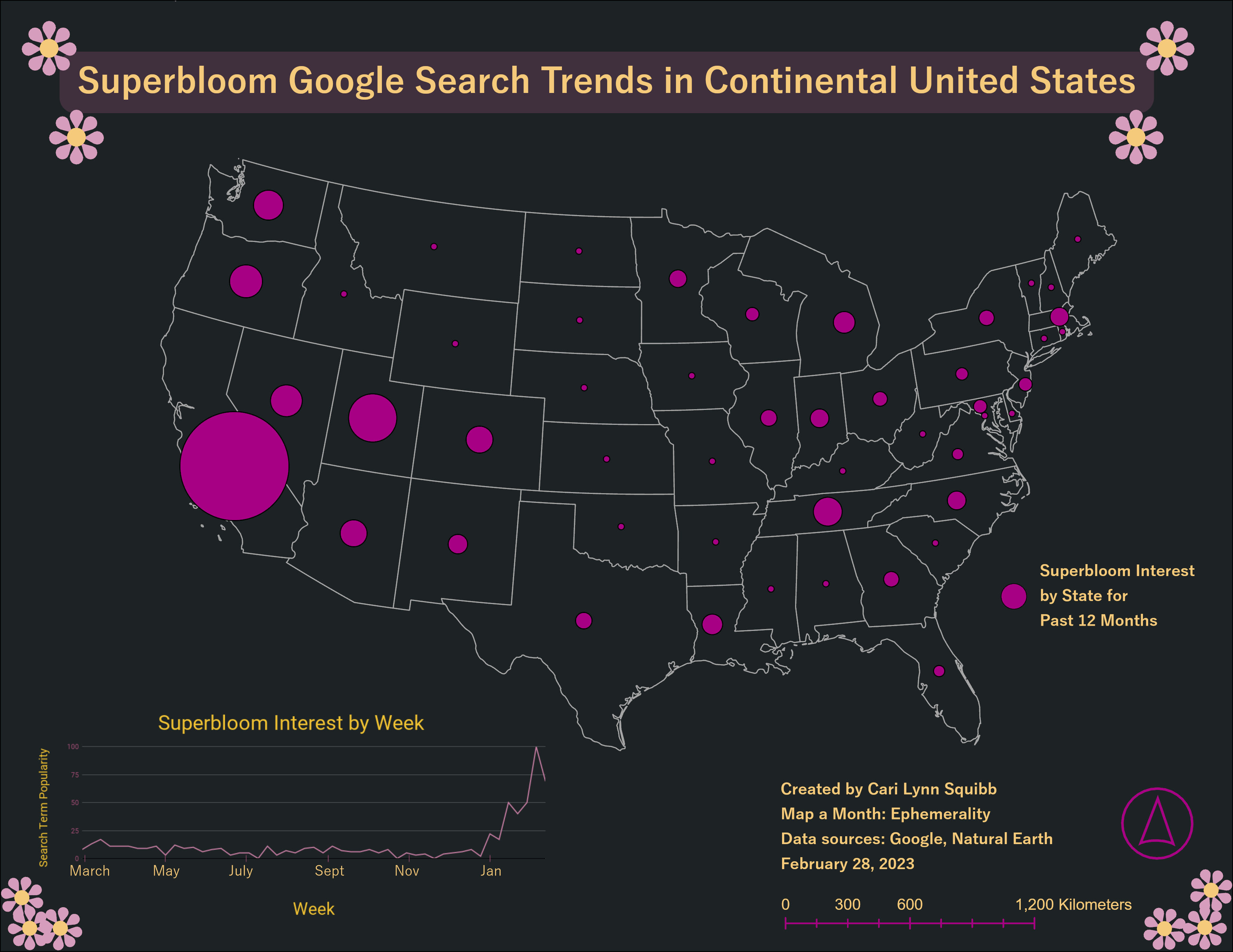 Map a Month: February | Spatialnode