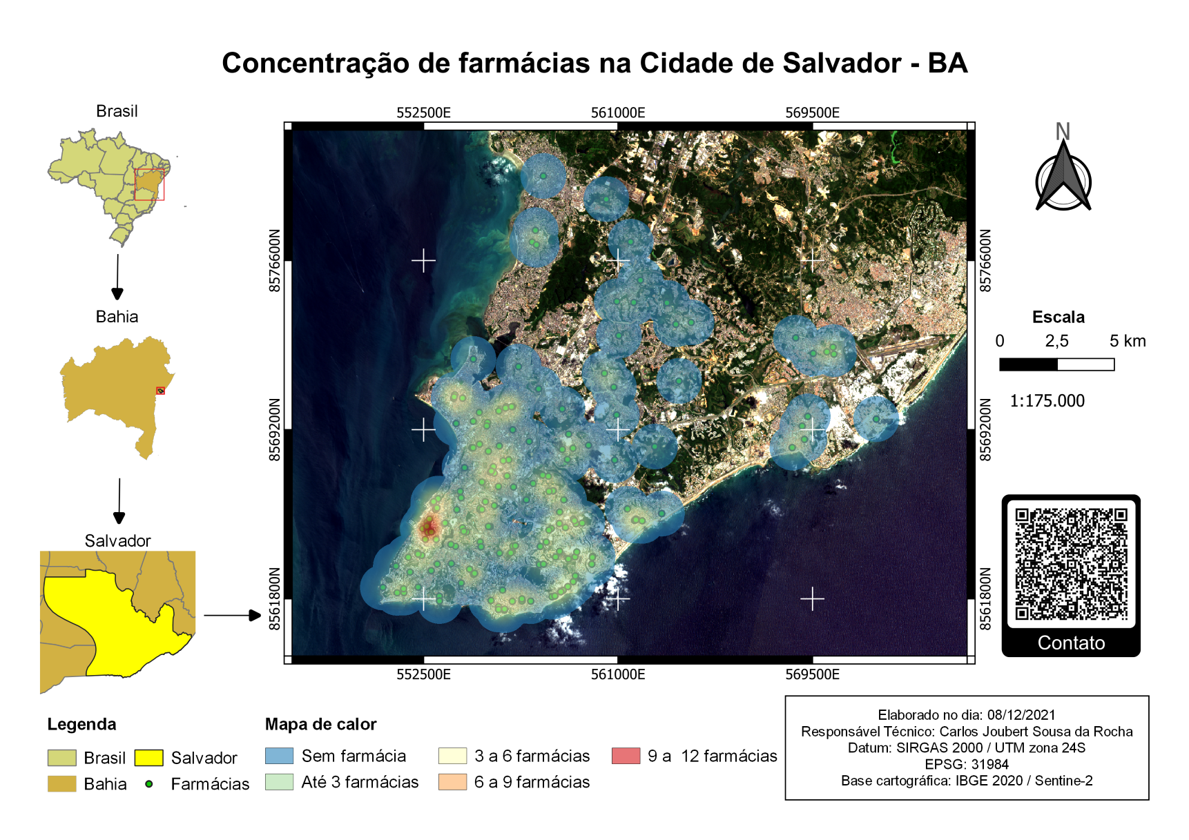Mapa de Kernel | Spatialnode