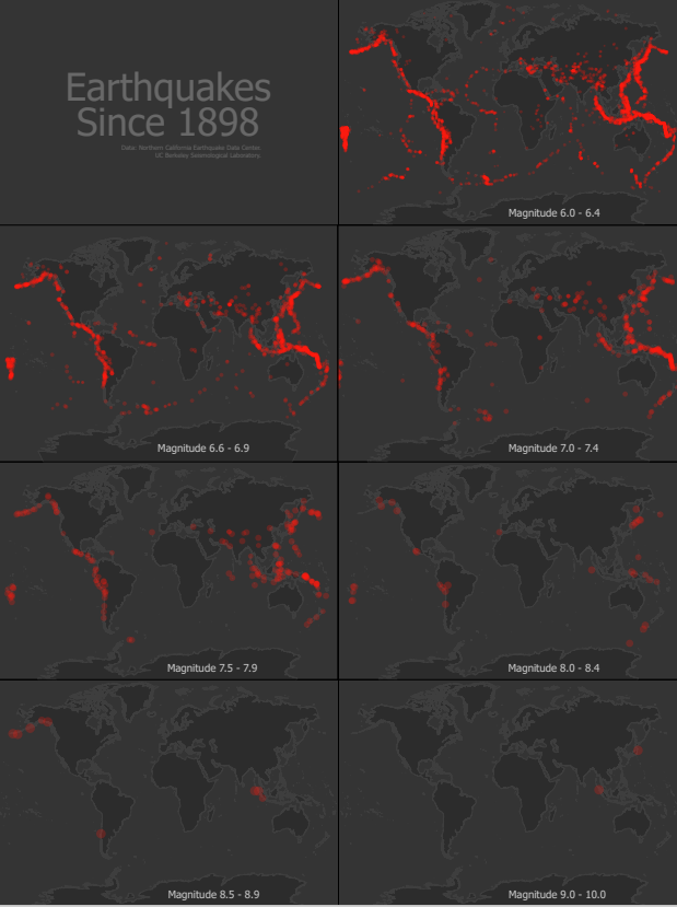 Mapping Change with a Small Multiple | Spatialnode