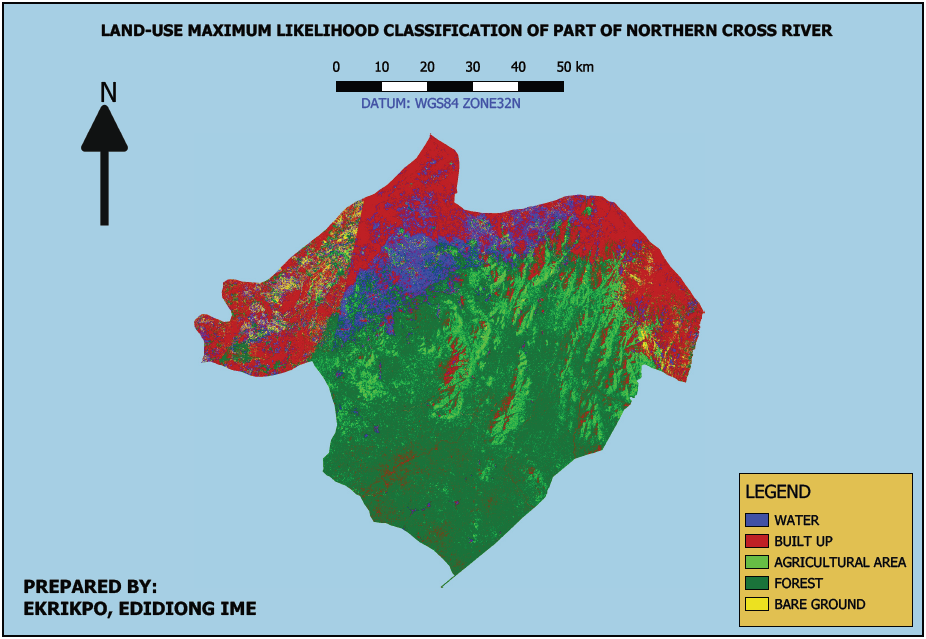 CLASSIFICATION OF PART OF CROSS RIVER | Spatialnode