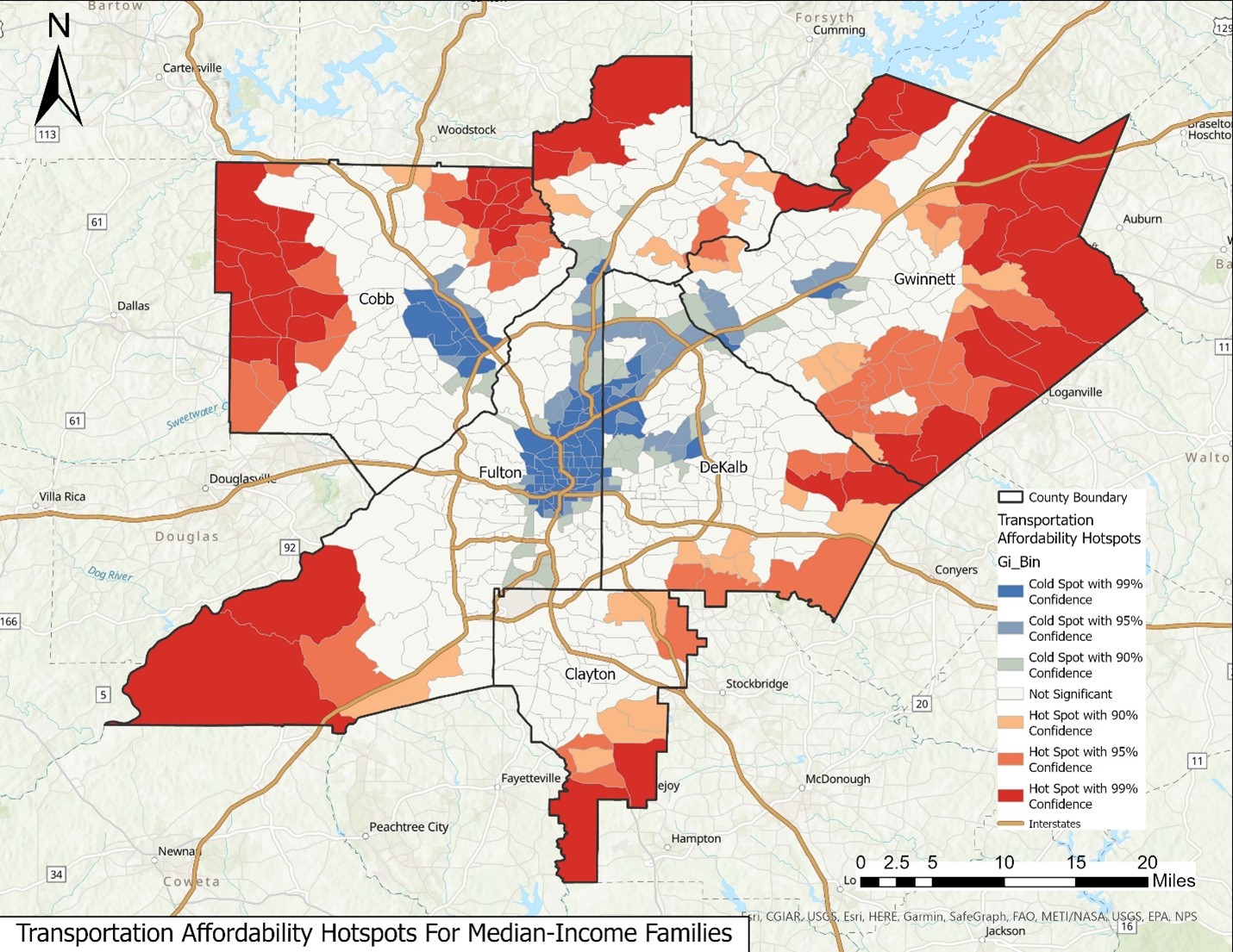 Atlanta Location Affordability | Spatialnode