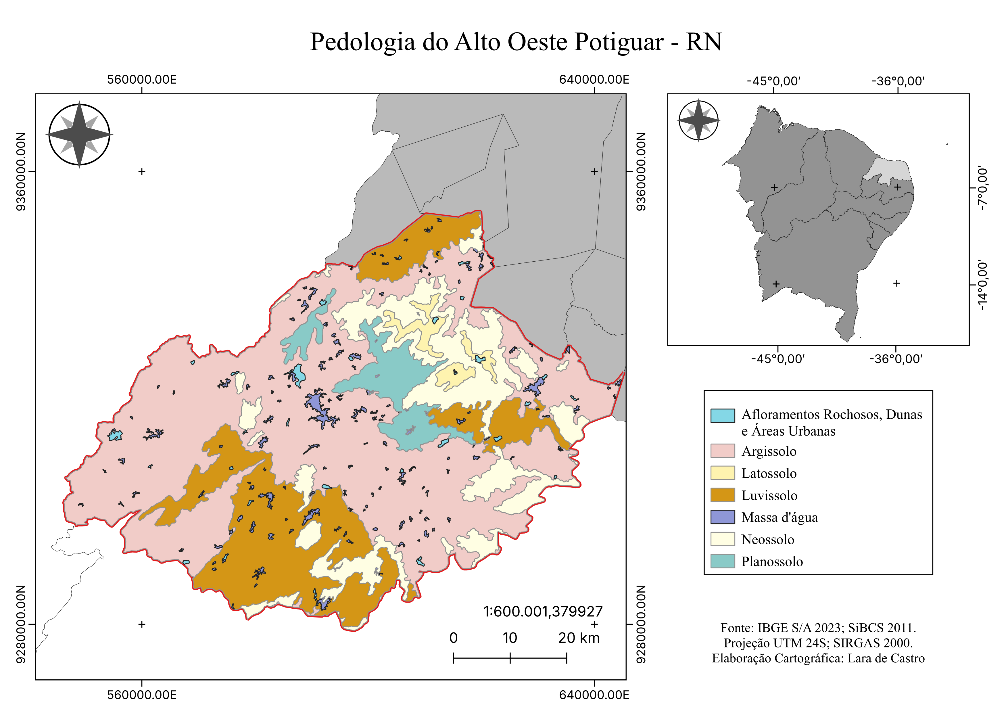 Mapa de Pedologia | Spatialnode
