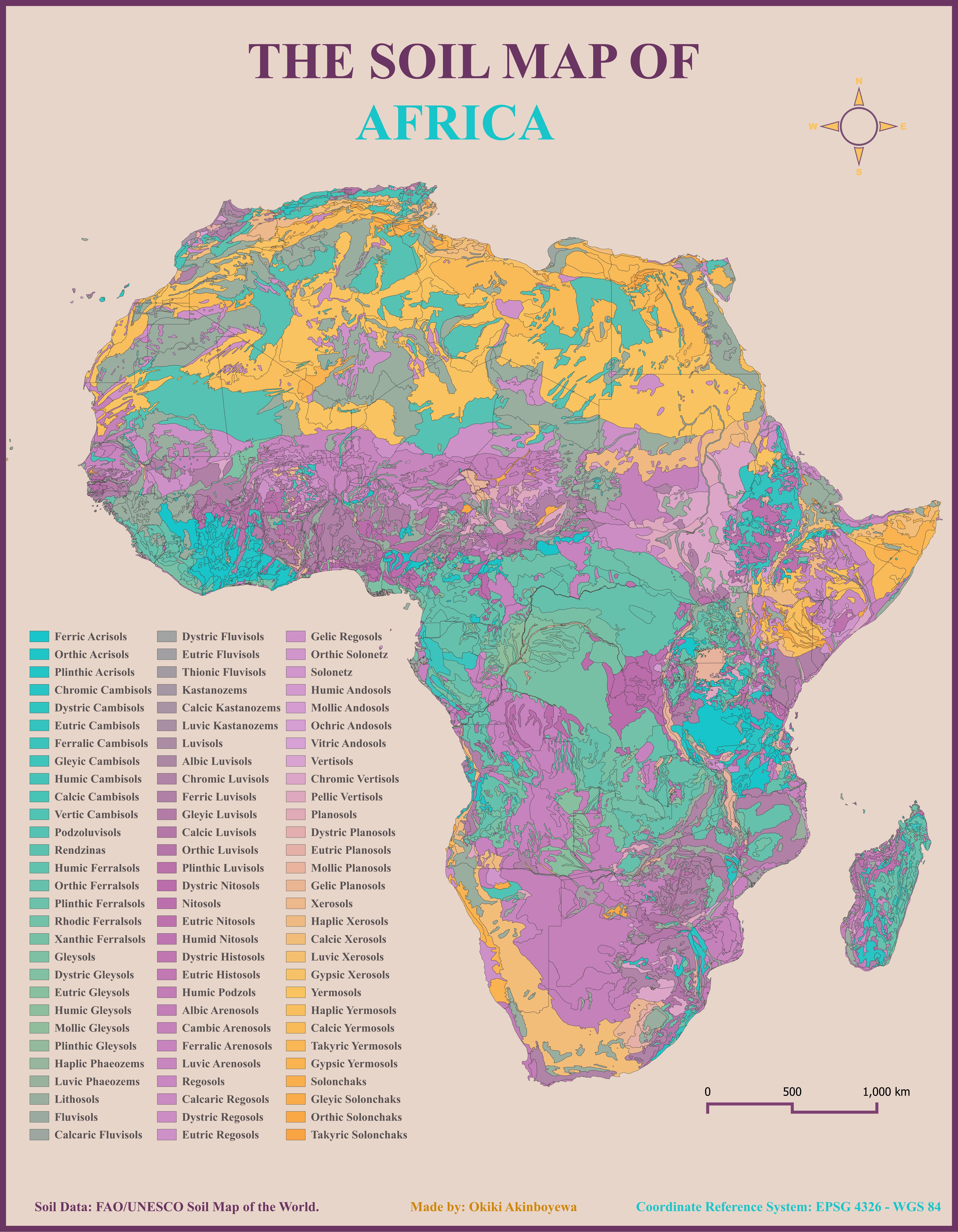 Soils of Africa | Spatialnode