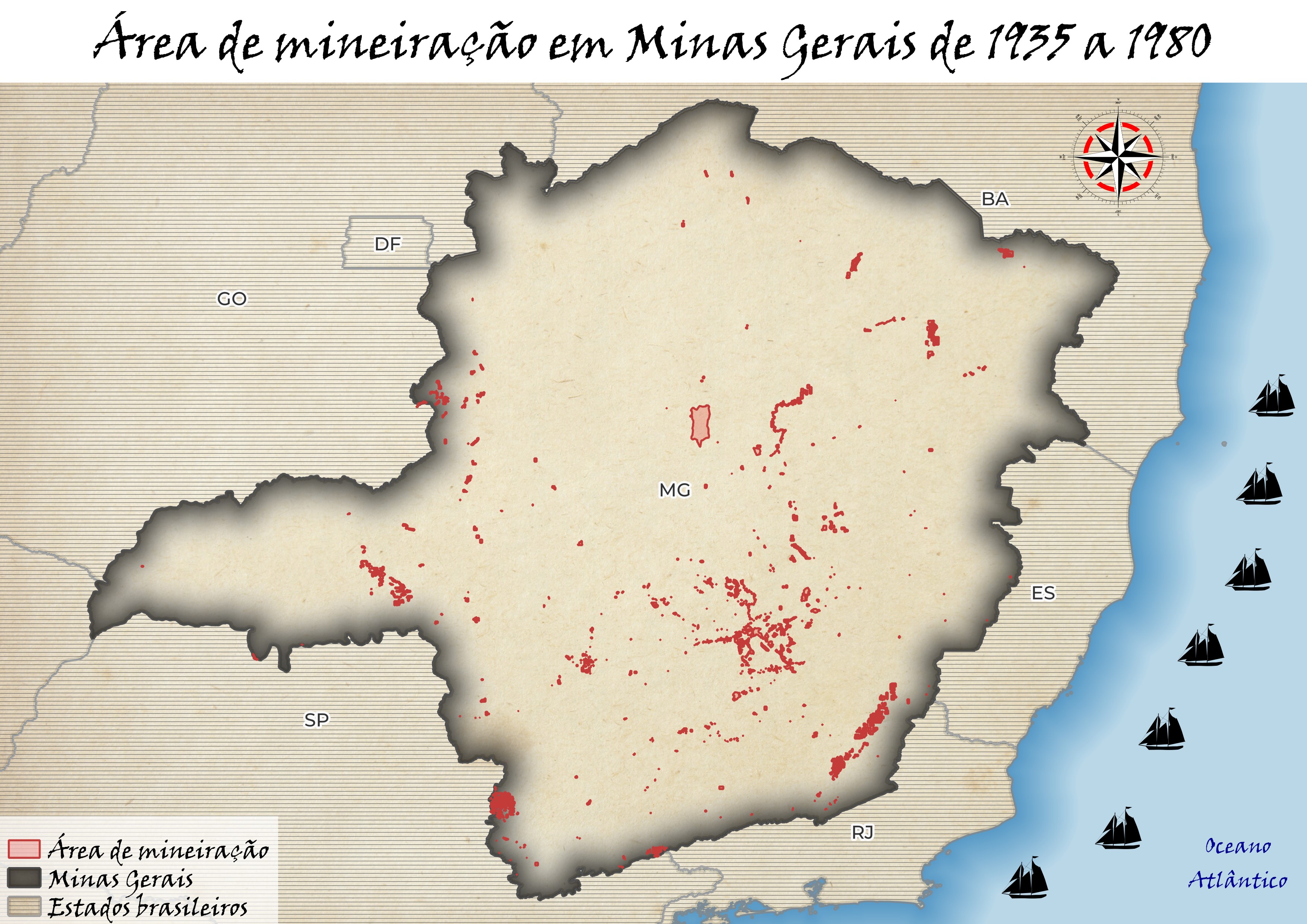 Advanced map: Vintage map | Spatialnode