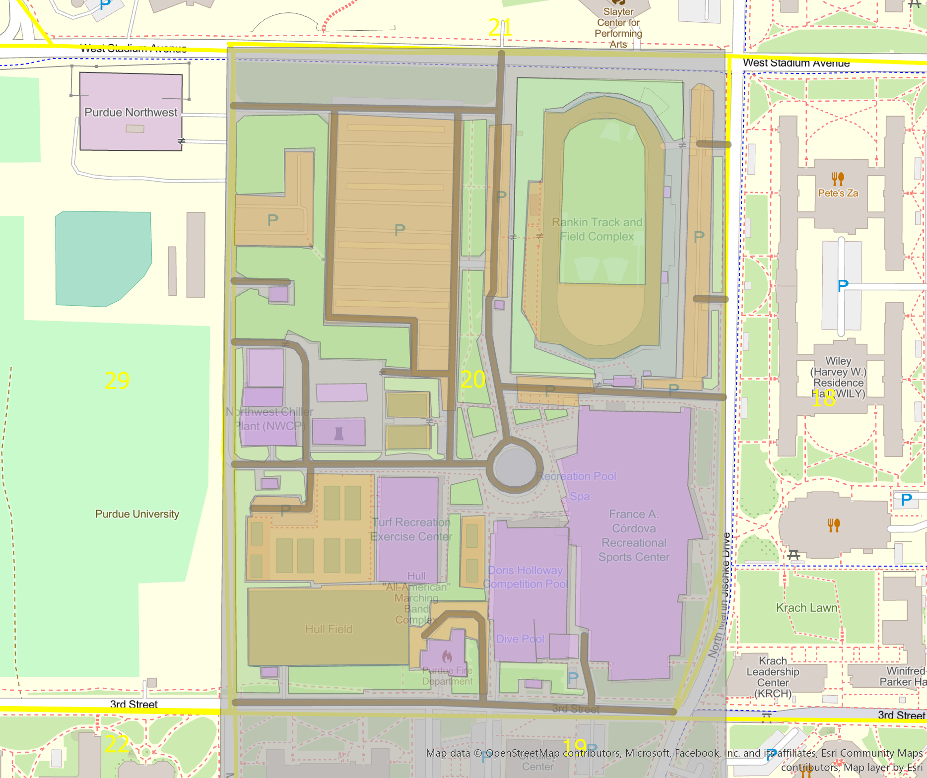 Purdue Campus Digitization | Spatialnode