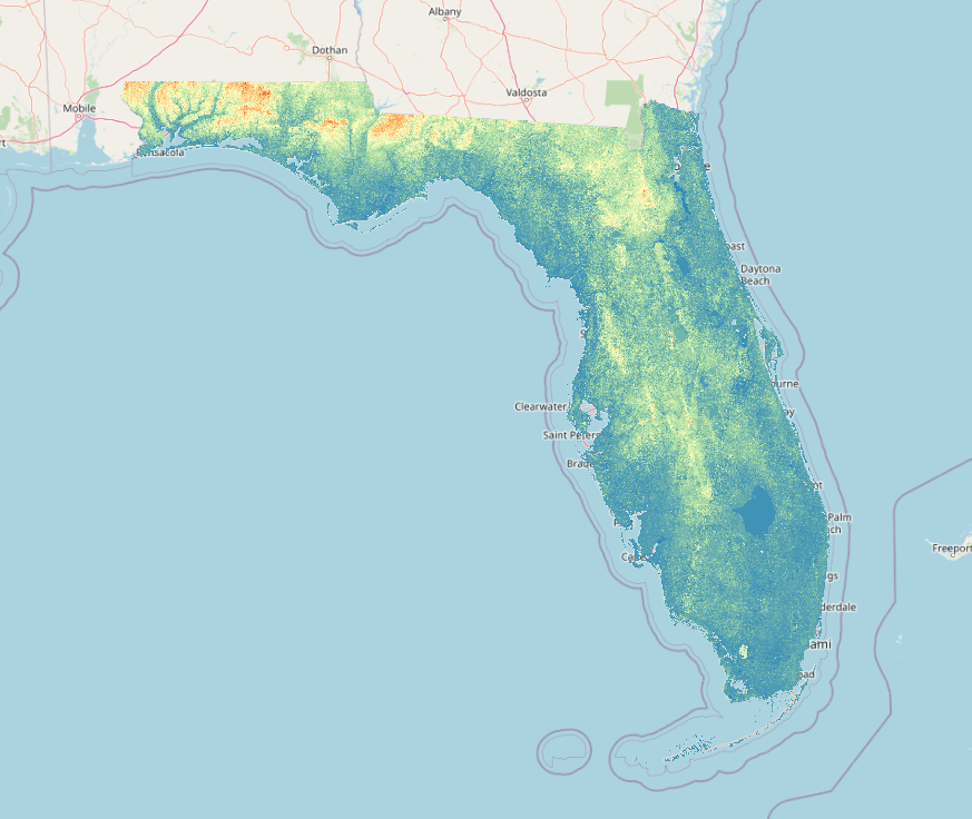 Florida DEM | Spatialnode