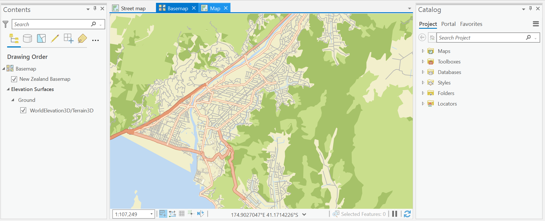 Multiscale Basemap from Vector Tiles | Spatialnode