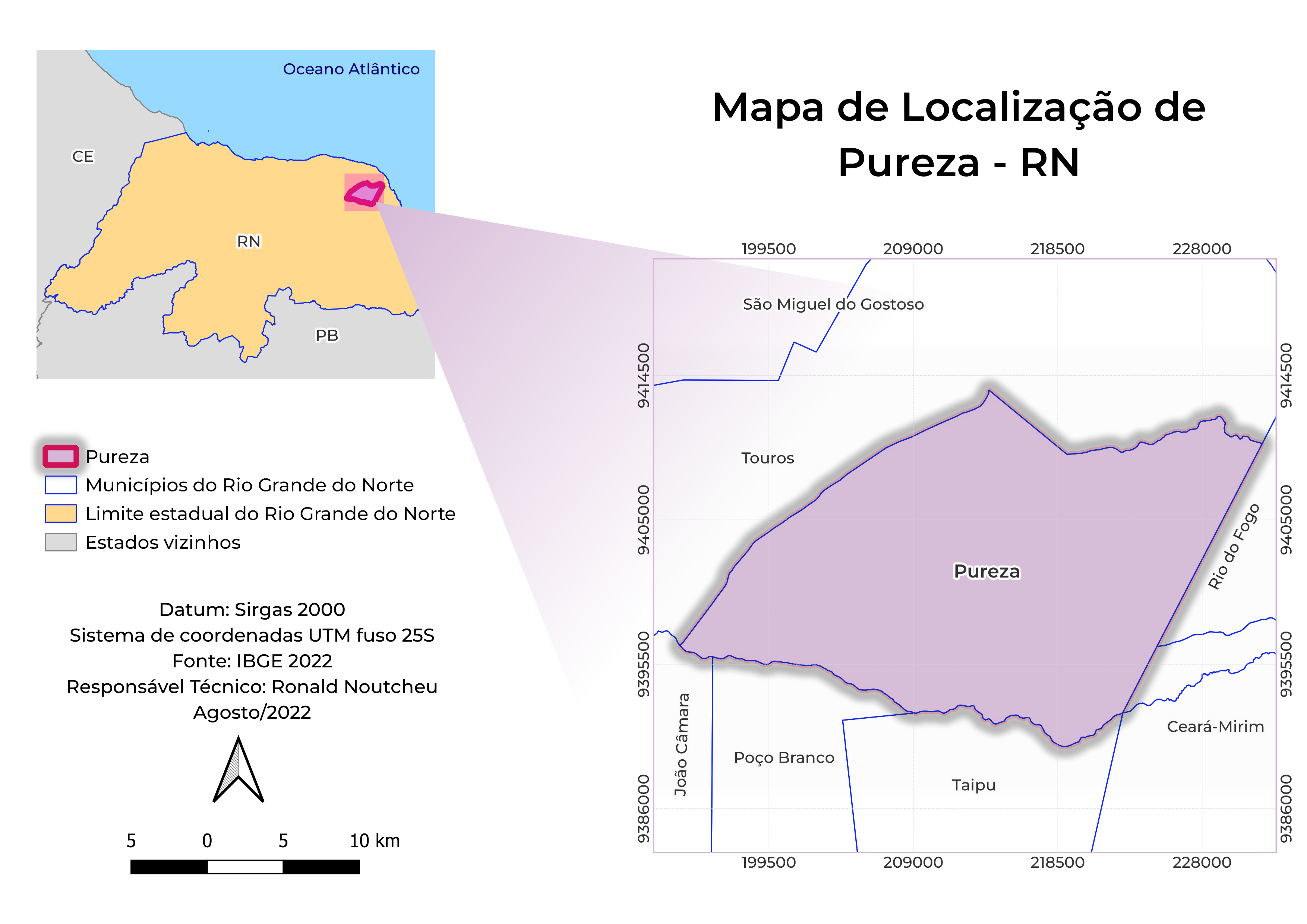 Mapa de Localização/Localization map | Spatialnode