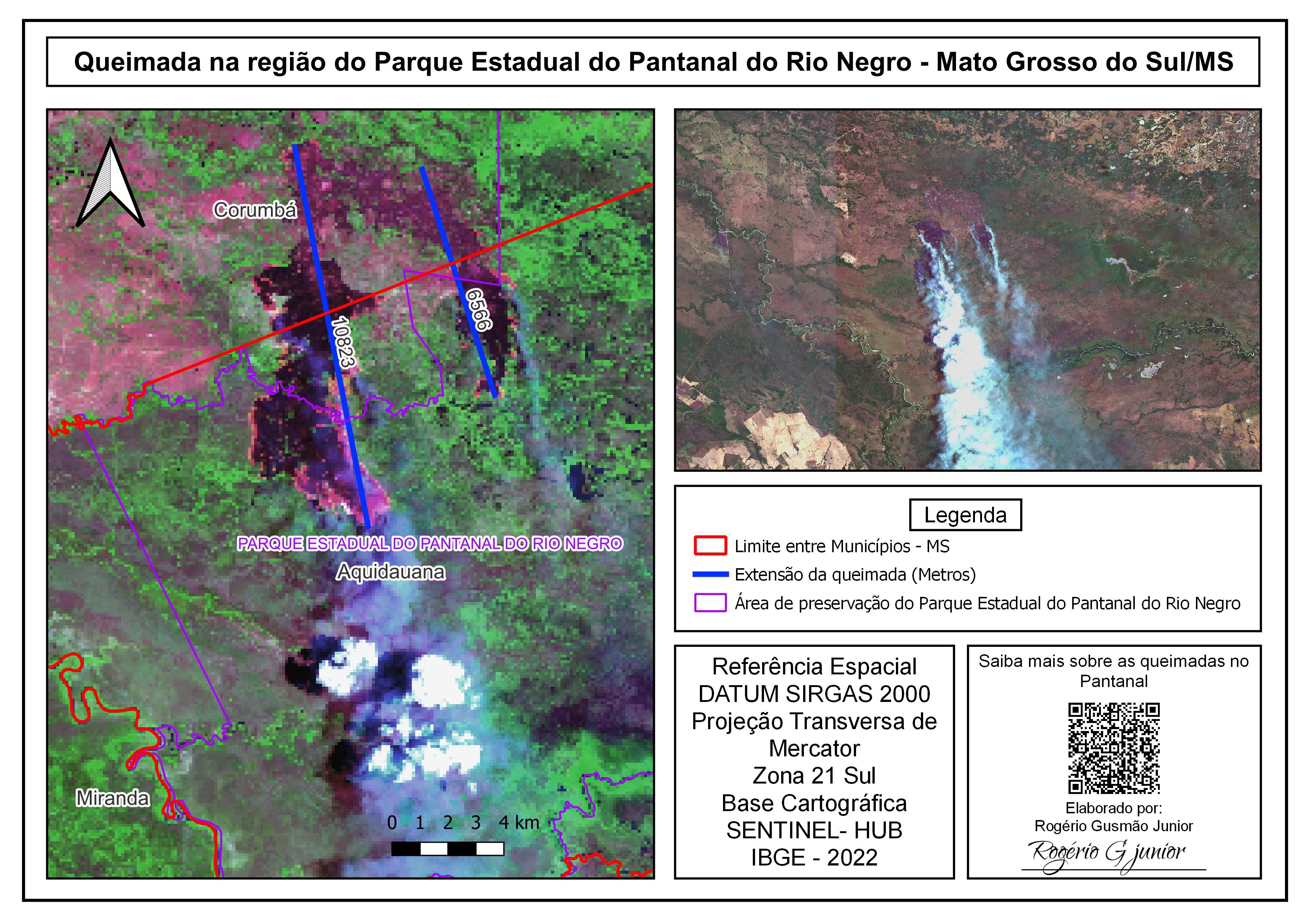 Queimadas no Pantanal 2023 | Spatialnode