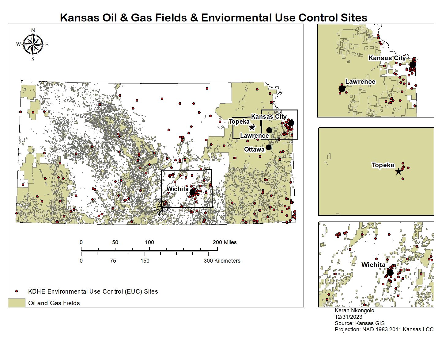 Kansa Oil Fields | Spatialnode