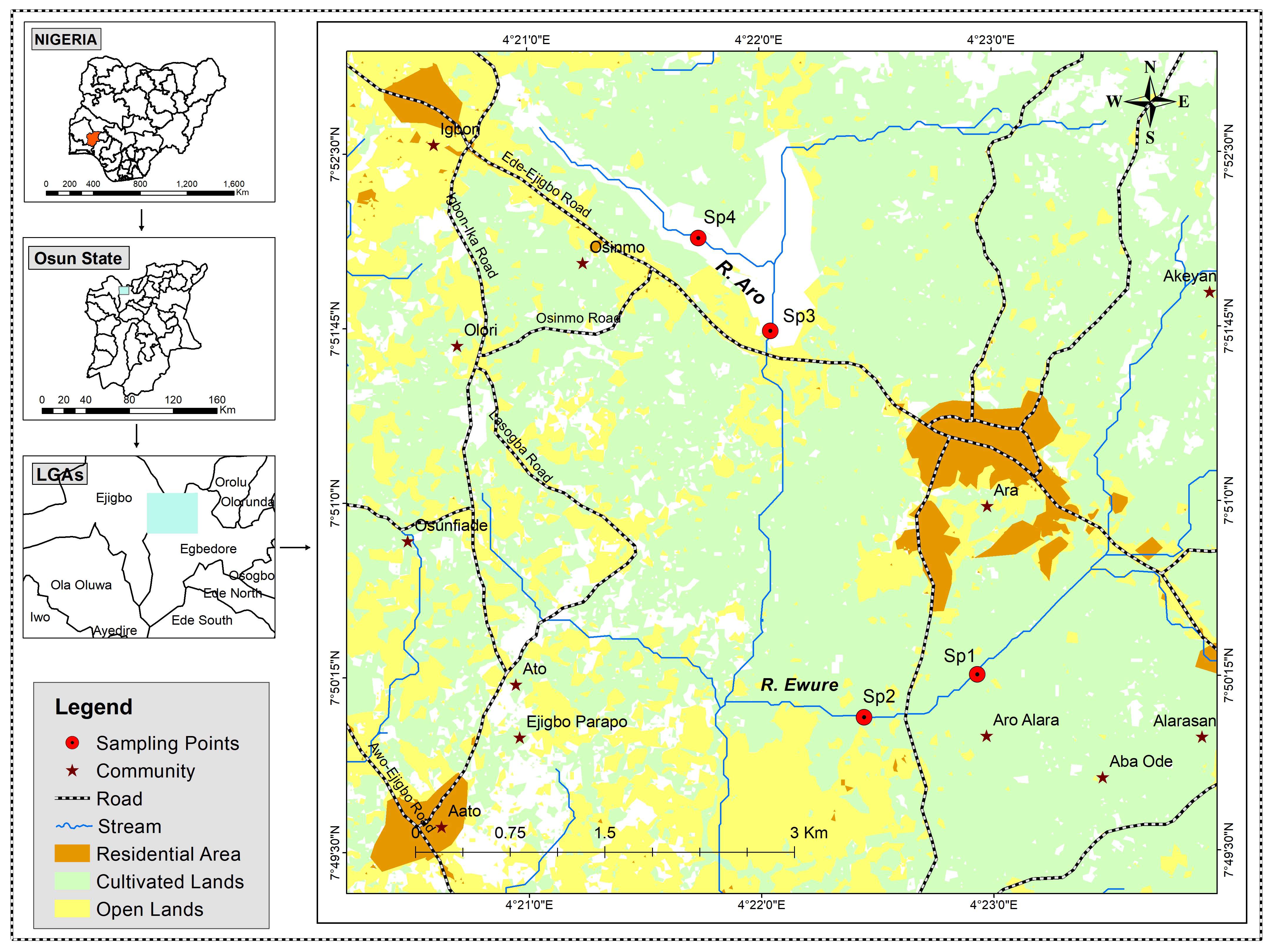 Study area map | Spatialnode