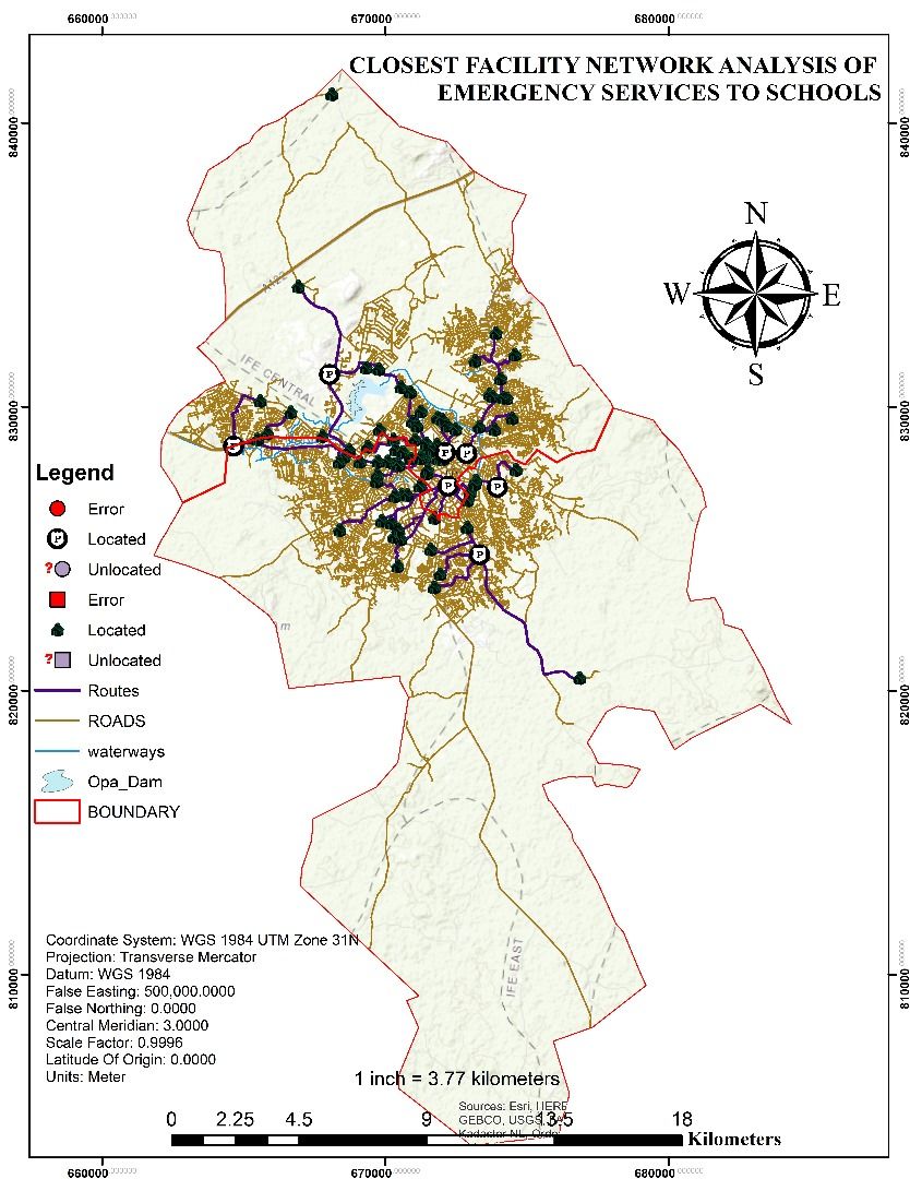 ROUTE NETWORK ANALYSIS | Spatialnode