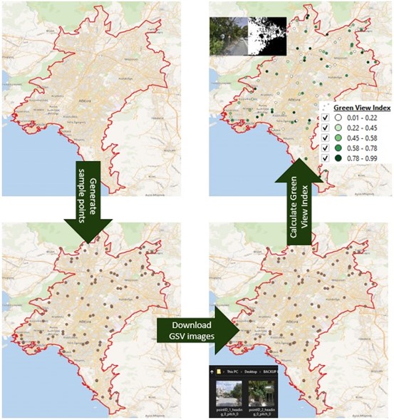 Green View Index plugin for QGIS | Spatialnode