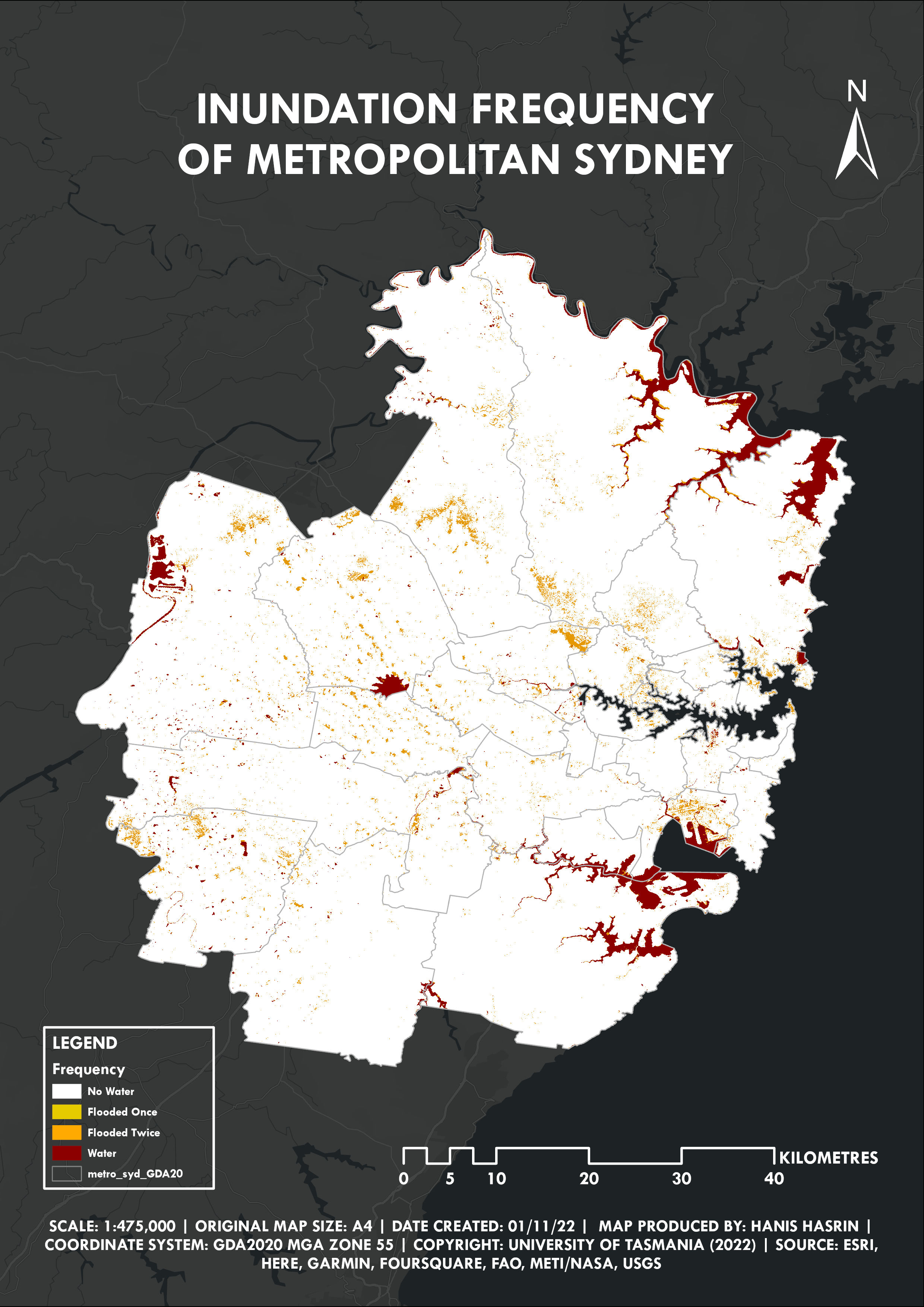 Innundation Frequency | Spatialnode