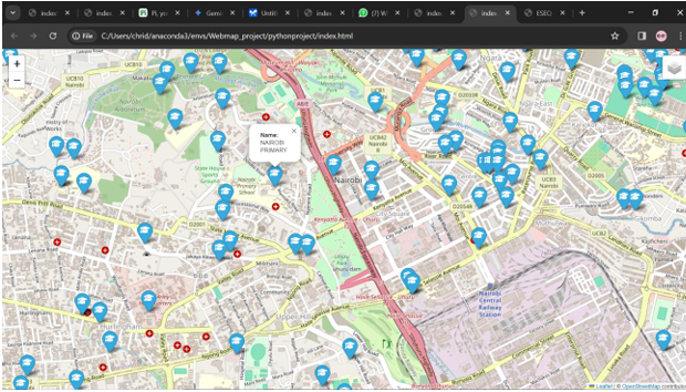 Web Mapping with Python and PostgreSQL | Spatialnode