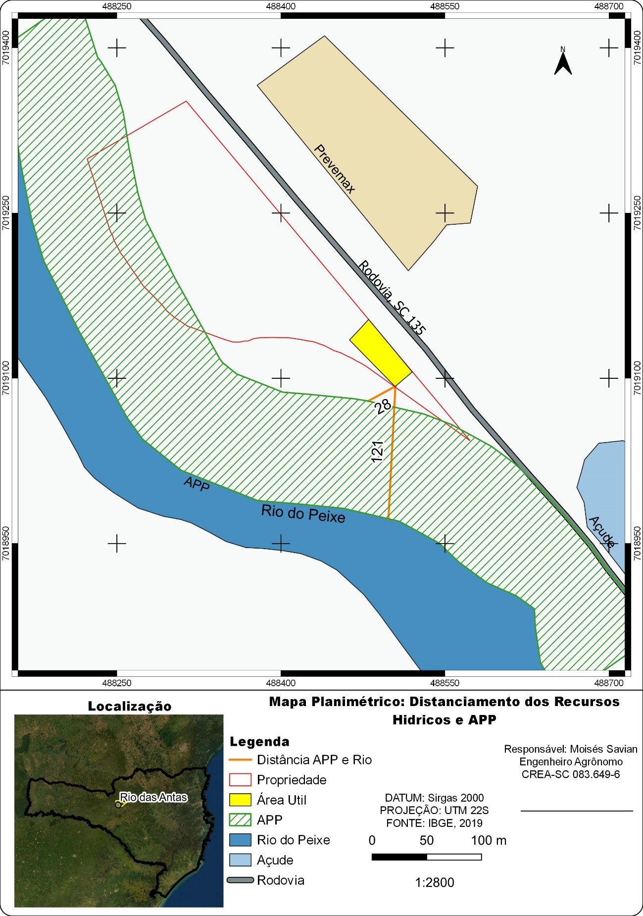 Mapa Planimétrico | Spatialnode