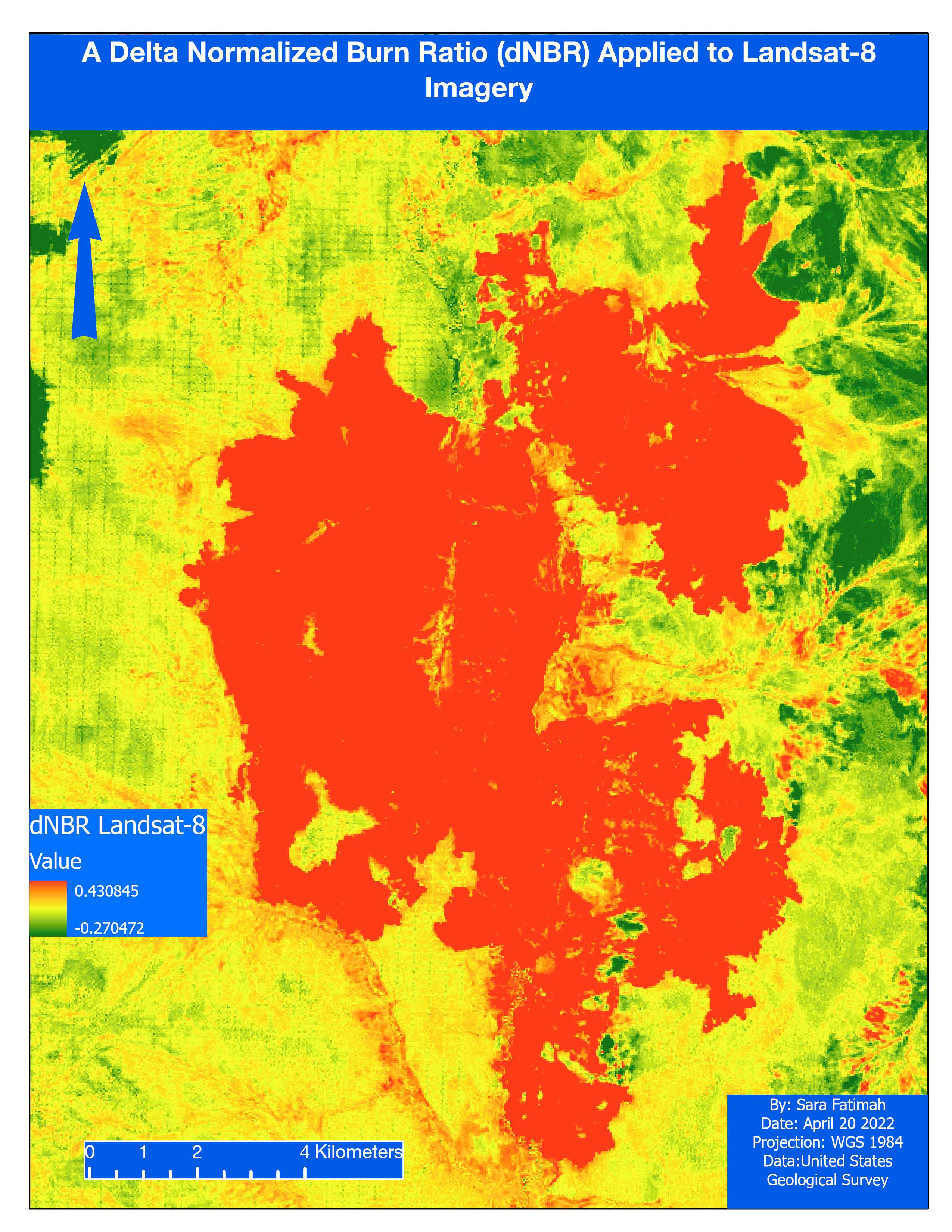 Landsat 8: Mapping Wildfires | Spatialnode