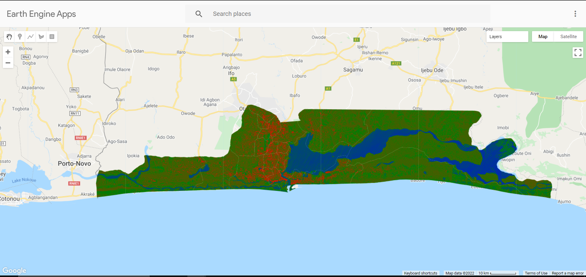 Landuse Map from Sentinel 1 | Spatialnode