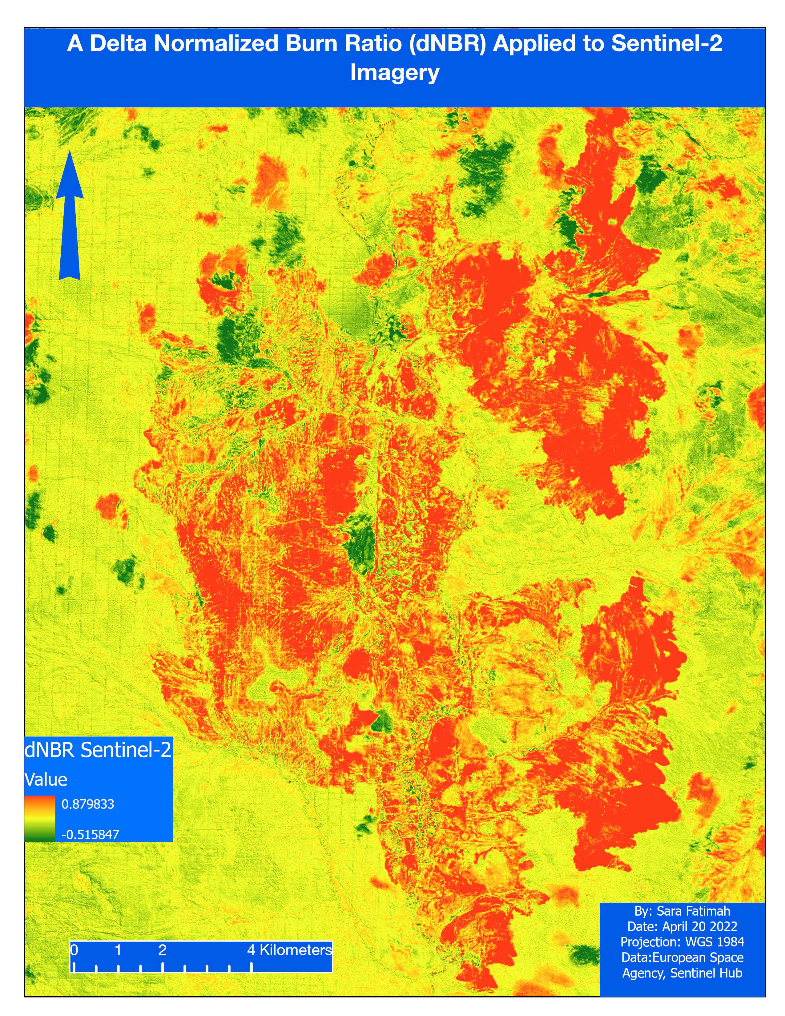 Mapping Wildfires in Eastern Siberia | Spatialnode