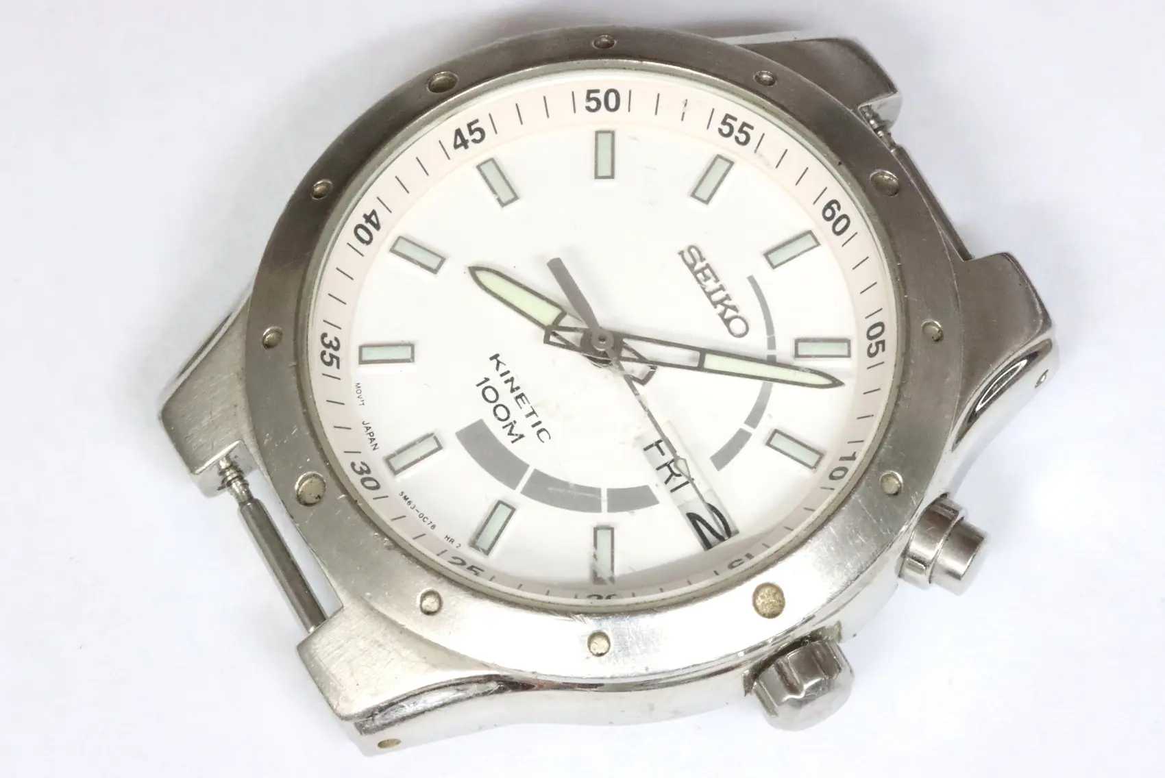 Seiko 5M63-0C40 kinetic men's watch for parts | Speedtimerkollektion