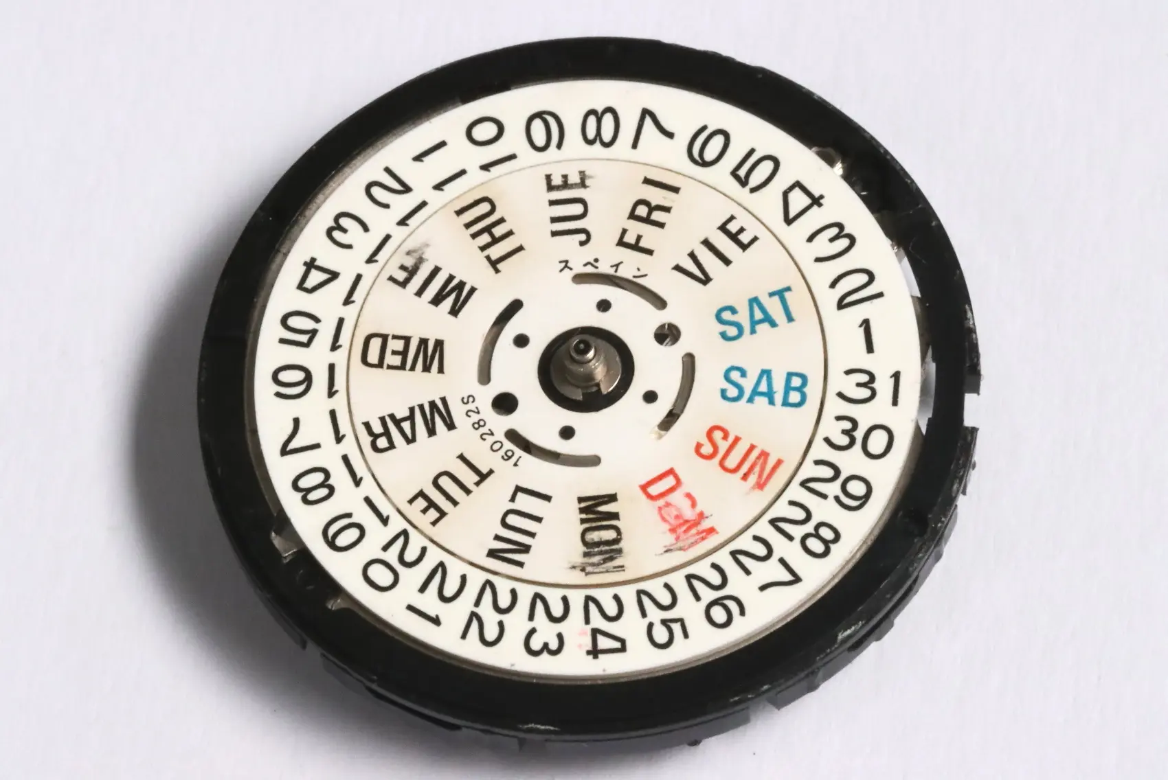 Seiko 7S26A movement without balance wheel | Speedtimerkollektion