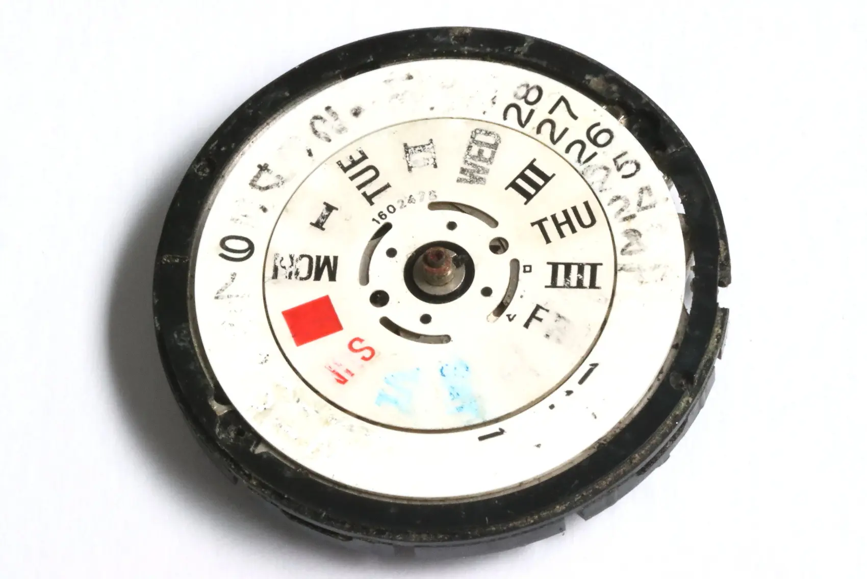 Seiko 7S26A movement without balance wheel | Speedtimerkollektion