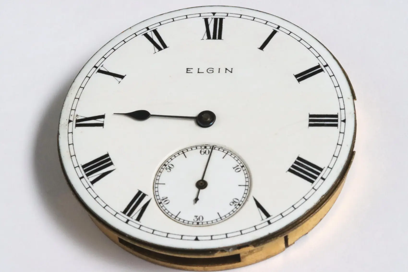 Elgin grade 292 pocket watch movement for parts | Speedtimerkollektion