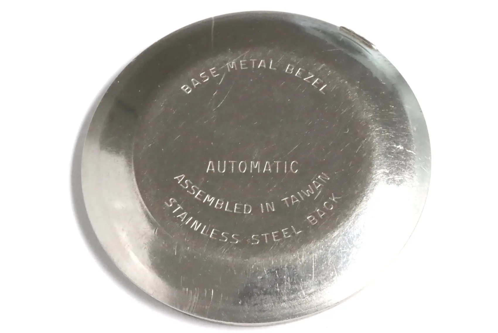 Timex snap-on men's case back for restore | Speedtimerkollektion