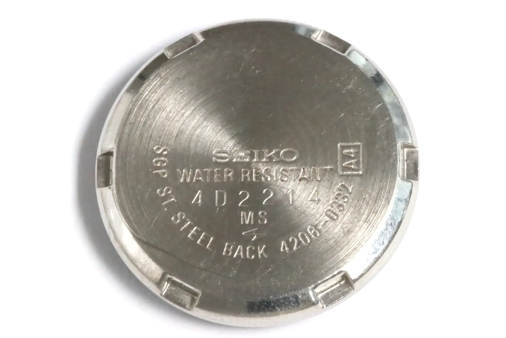 Seiko 4206-0332 Ladies screw case back for restore | Speedtimerkollektion