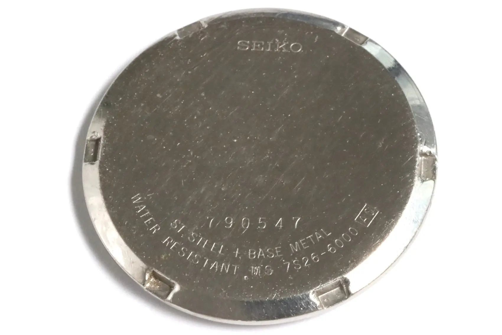 Seiko 7S26-6000 men's screw case back for restore | Speedtimerkollektion