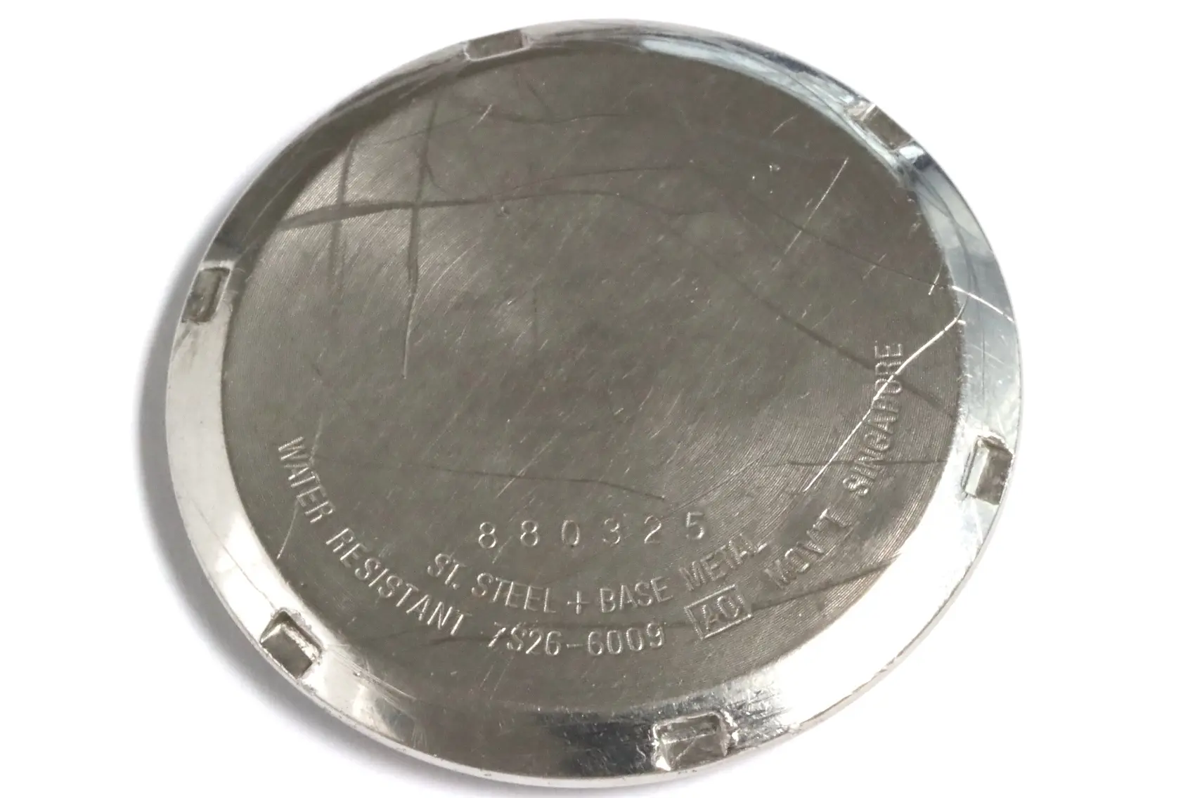 Seiko 7S26-6009 men's screw case back for restore | Speedtimerkollektion