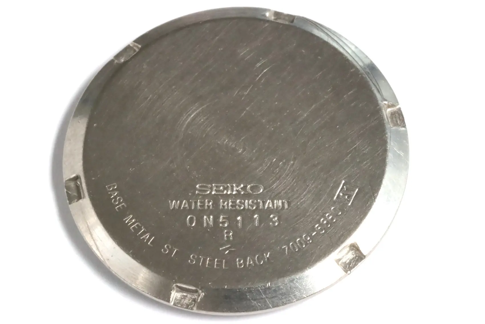 Seiko 7009-5860 men's screw case back for restore | Speedtimerkollektion