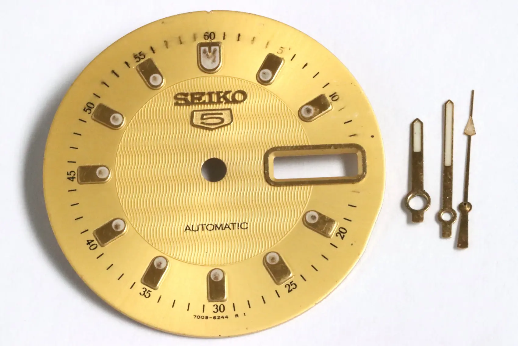 Seiko 7009-6244 R1 men's dial for spares restore | Speedtimerkollektion
