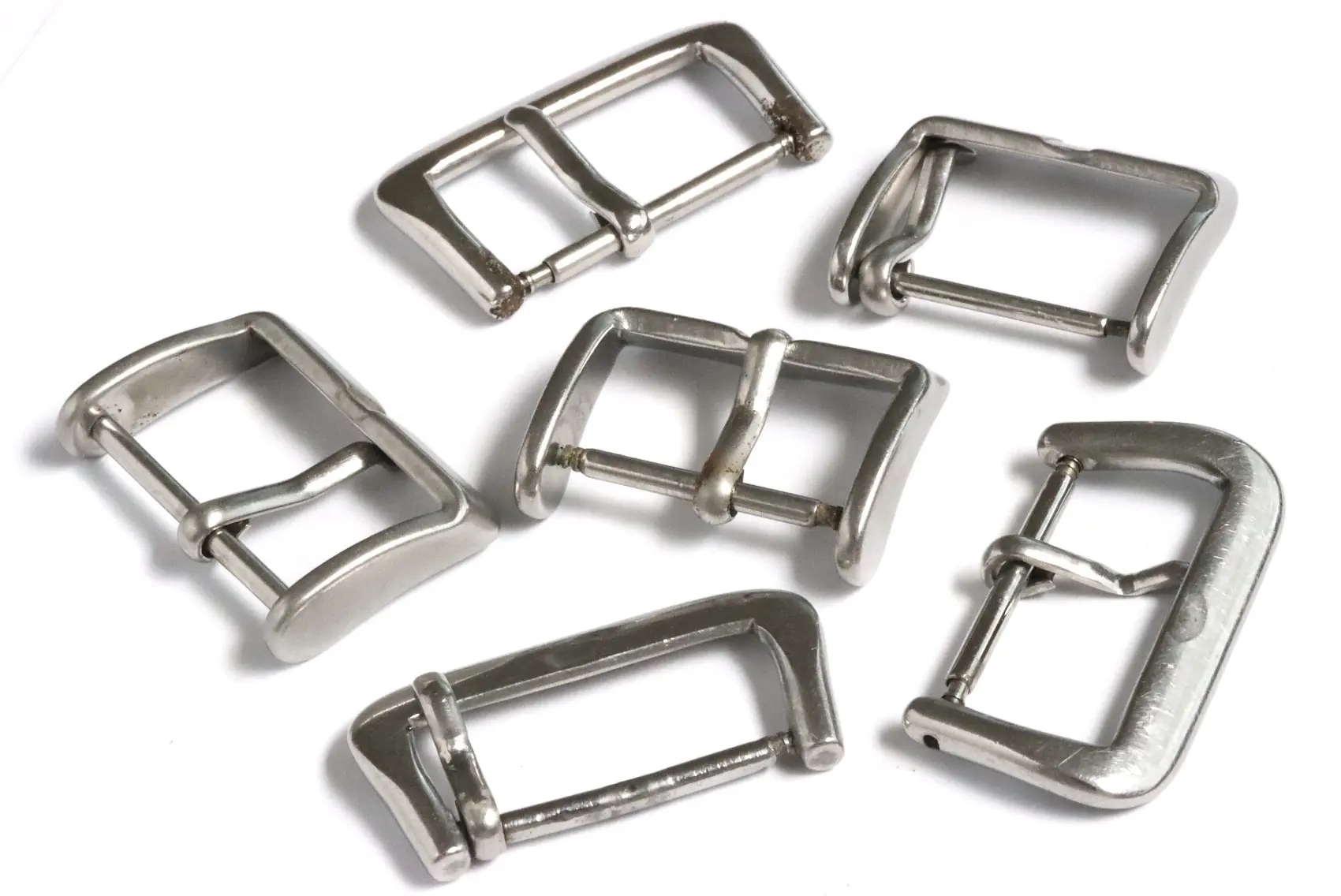 Vintage rubber strap buckles mixed sizes Seiko etc.. | Speedtimerkollektion