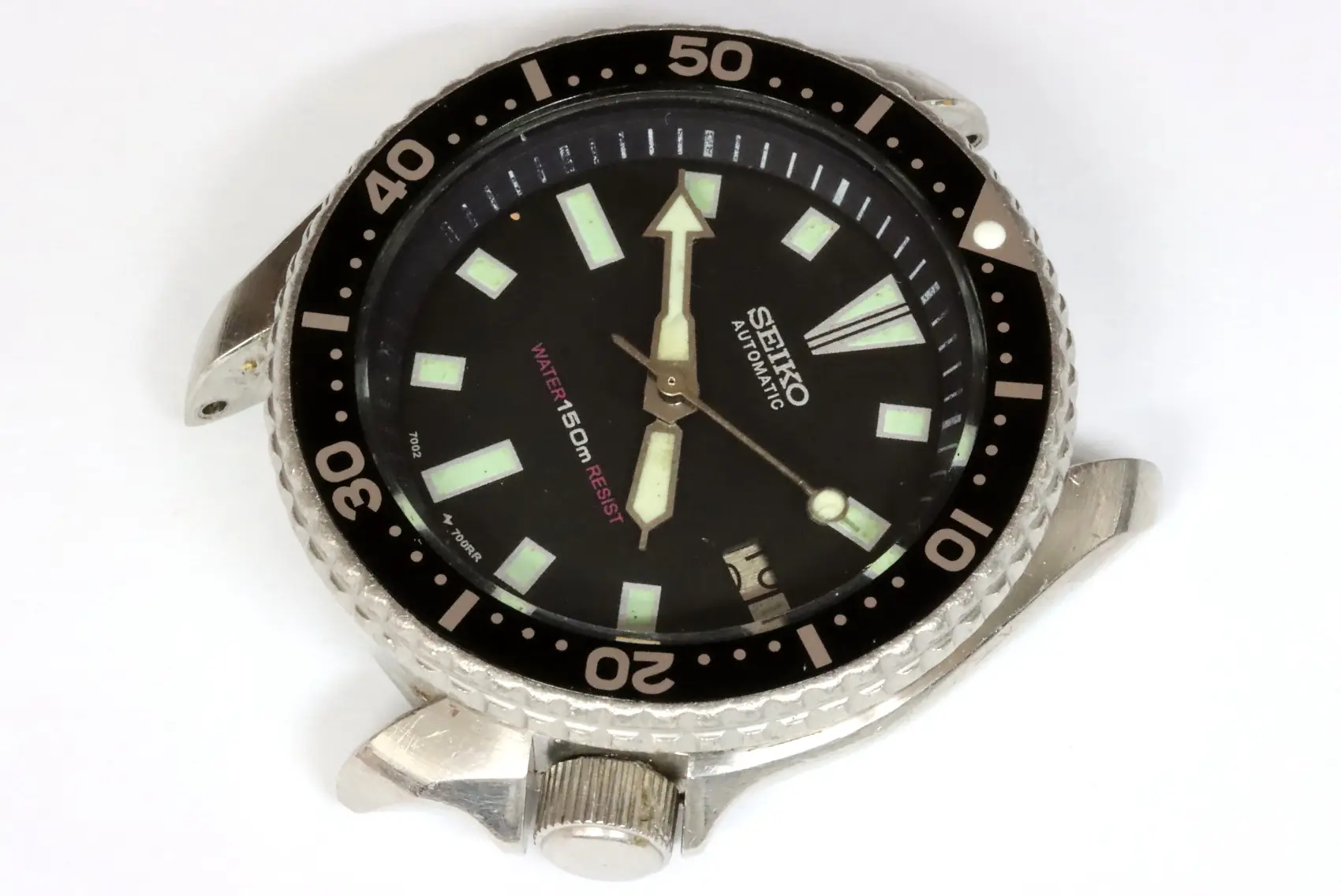 Seiko 7002 watch with 7009A movement for spares restore ...