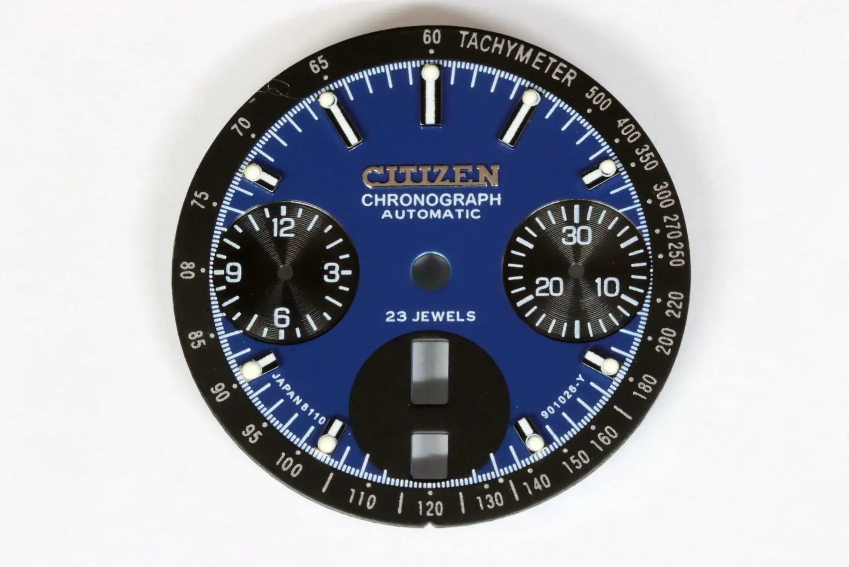 Dial for Citizen 8110 bull-head 67-9011/ 67-9020 chronographs ...