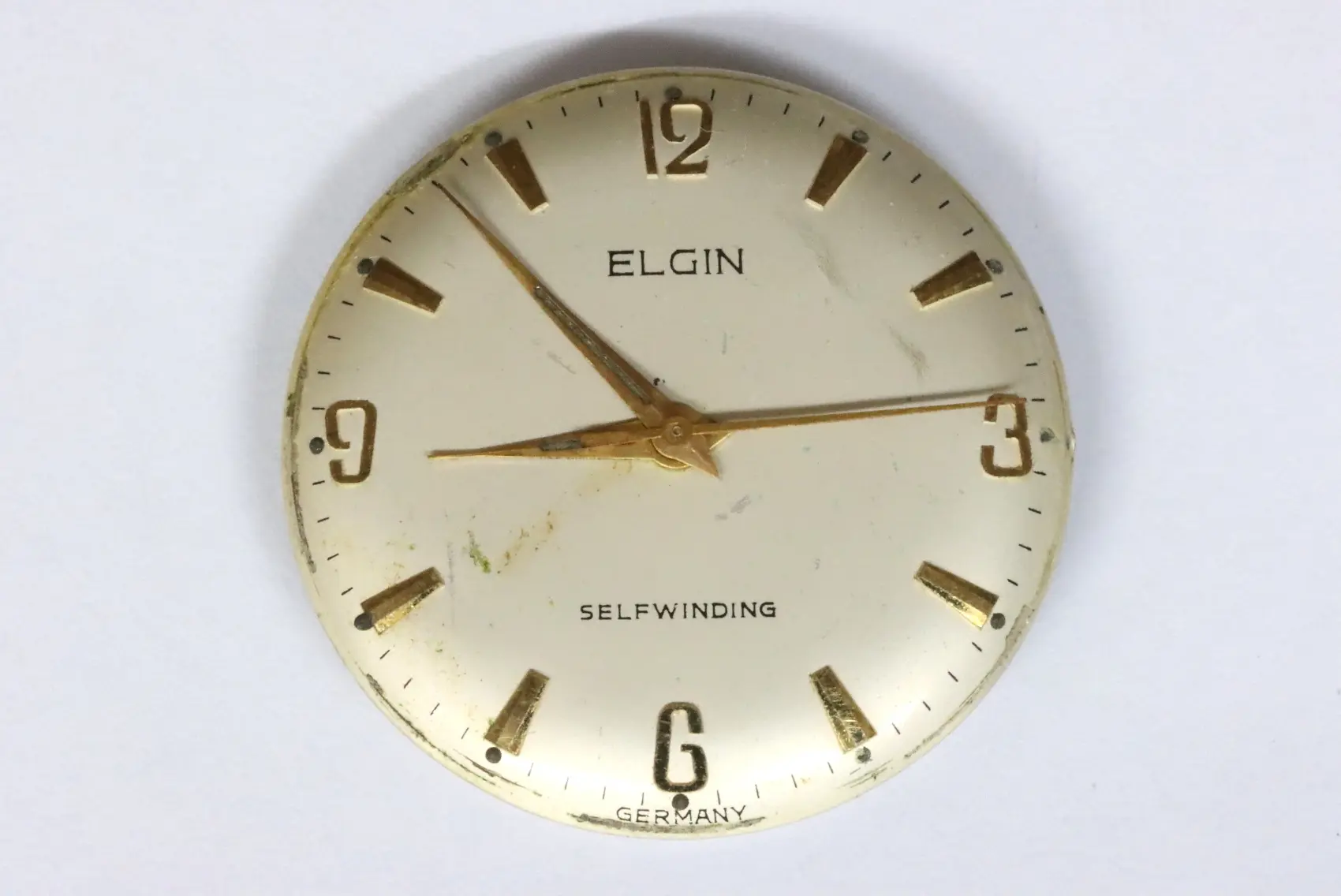 Elgin 756 selfwind PUW1260 movement for restore | Speedtimerkollektion