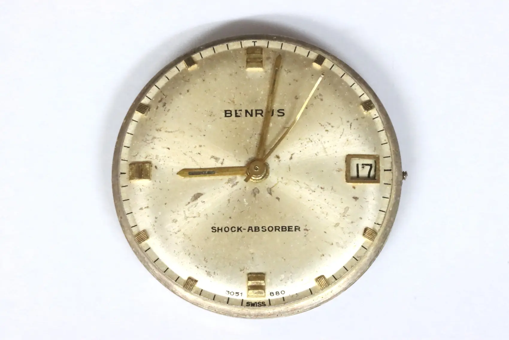 Benrus model DR 2L 5 movement for spares restore | Speedtimerkollektion