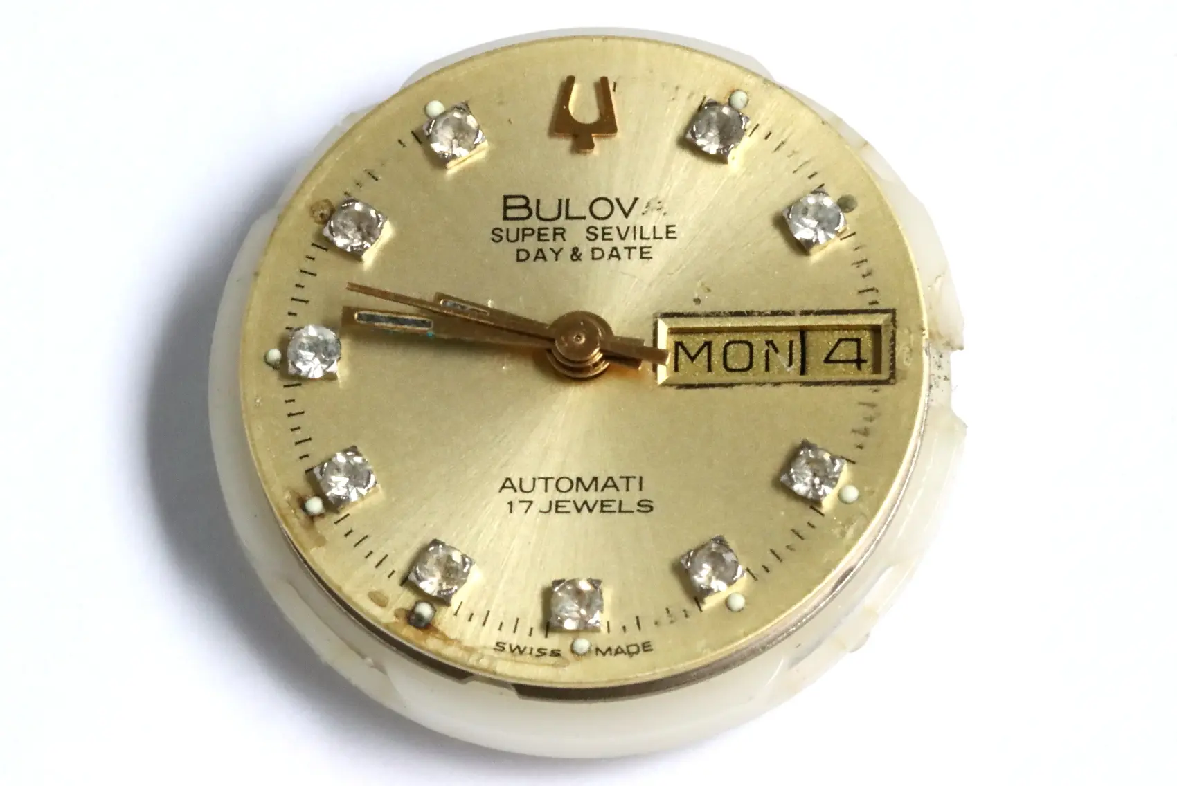 Bulova super seville ETA 2688 ladies movement | Speedtimerkollektion