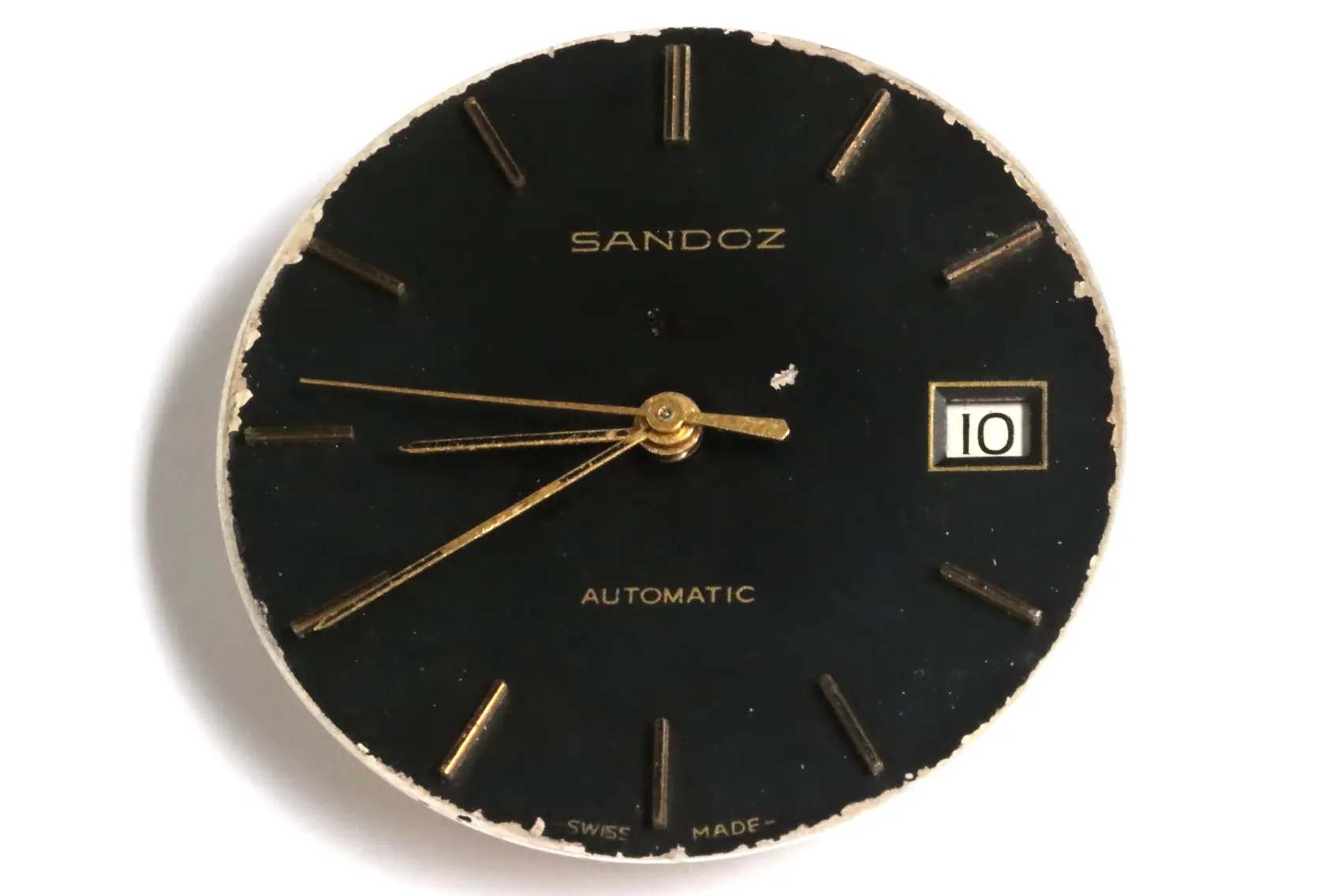 Sandoz ETA 2824-1 movement for spares restore | Speedtimerkollektion