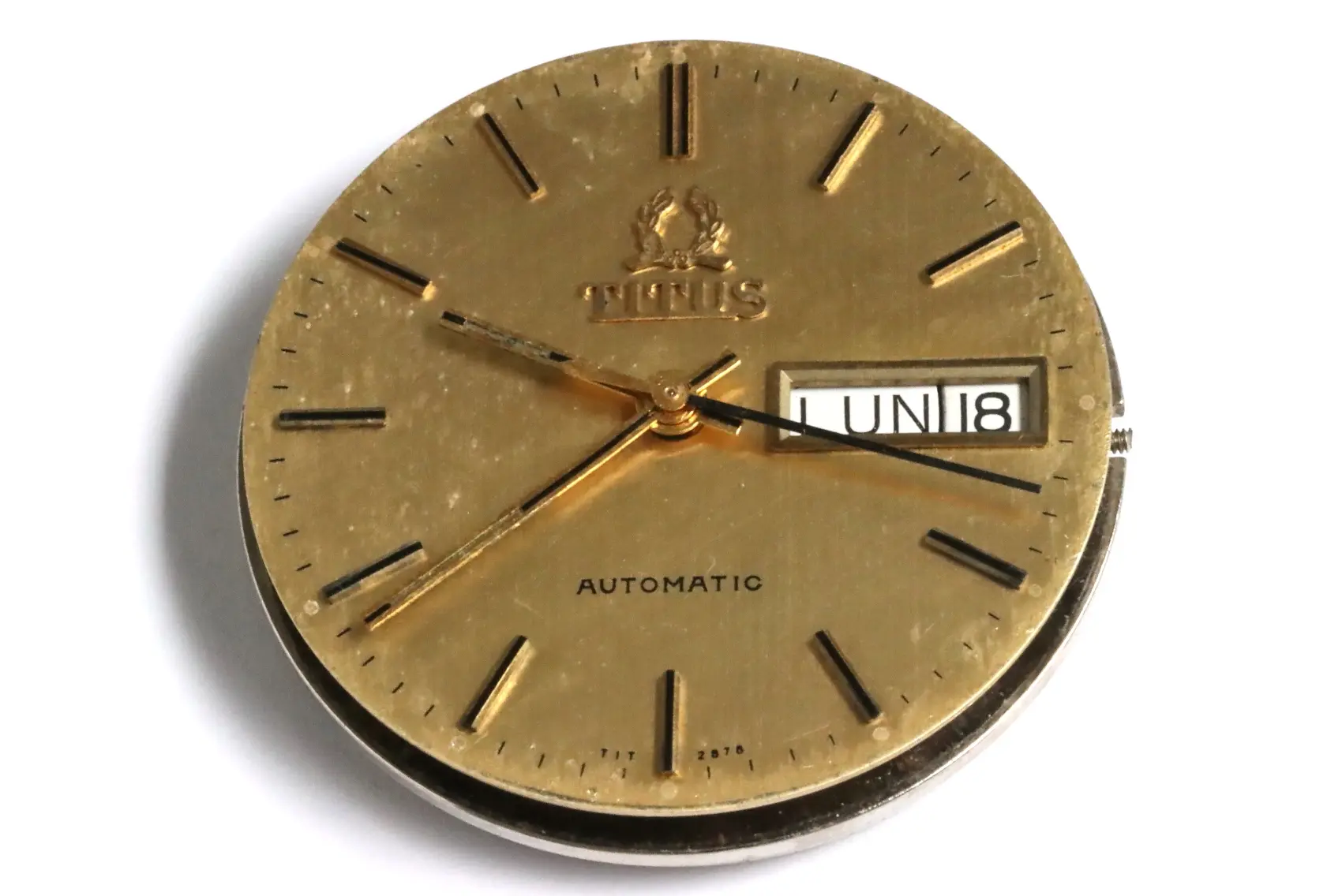Solvil et Titus ETA 2878 movement for spares restore | Speedtimerkollektion