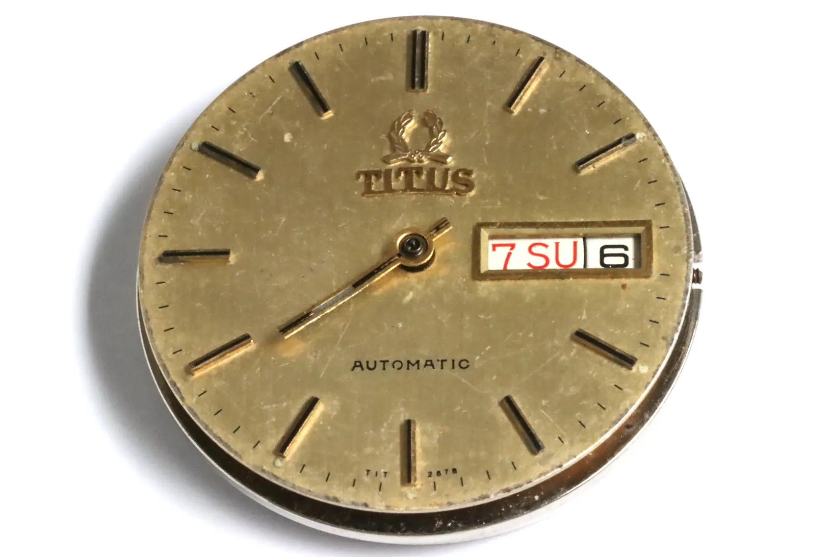 Titus ETA 2879 movement for spares restore | Speedtimerkollektion