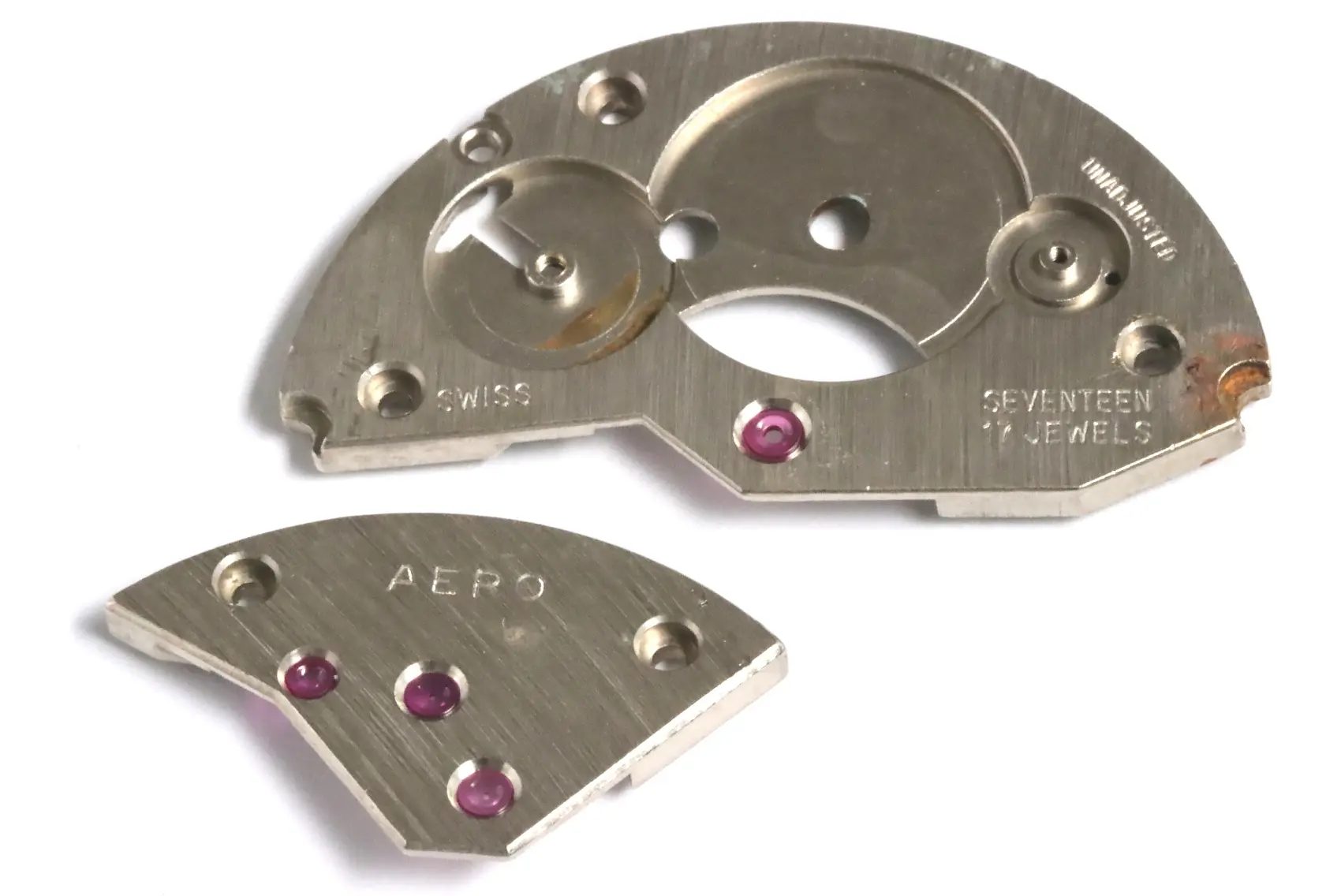 Unitas 6498 movement bridges | Speedtimerkollektion