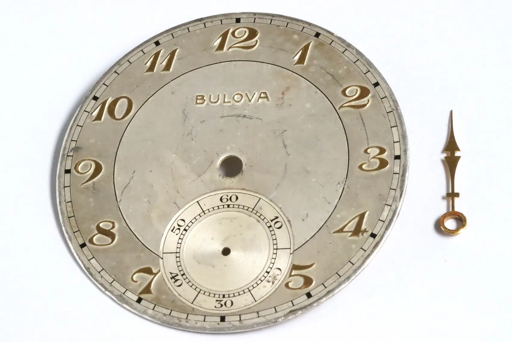 Bulova 17AE dial for restore | Speedtimerkollektion