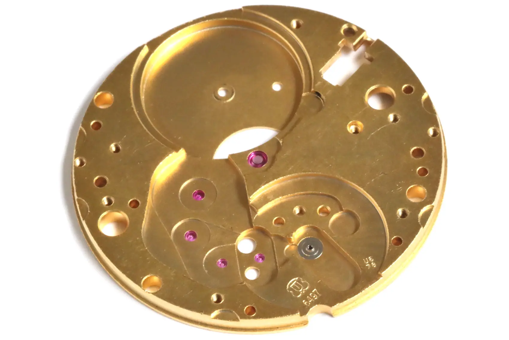 Unitas 6497 (17 jewels) main plate | Speedtimerkollektion