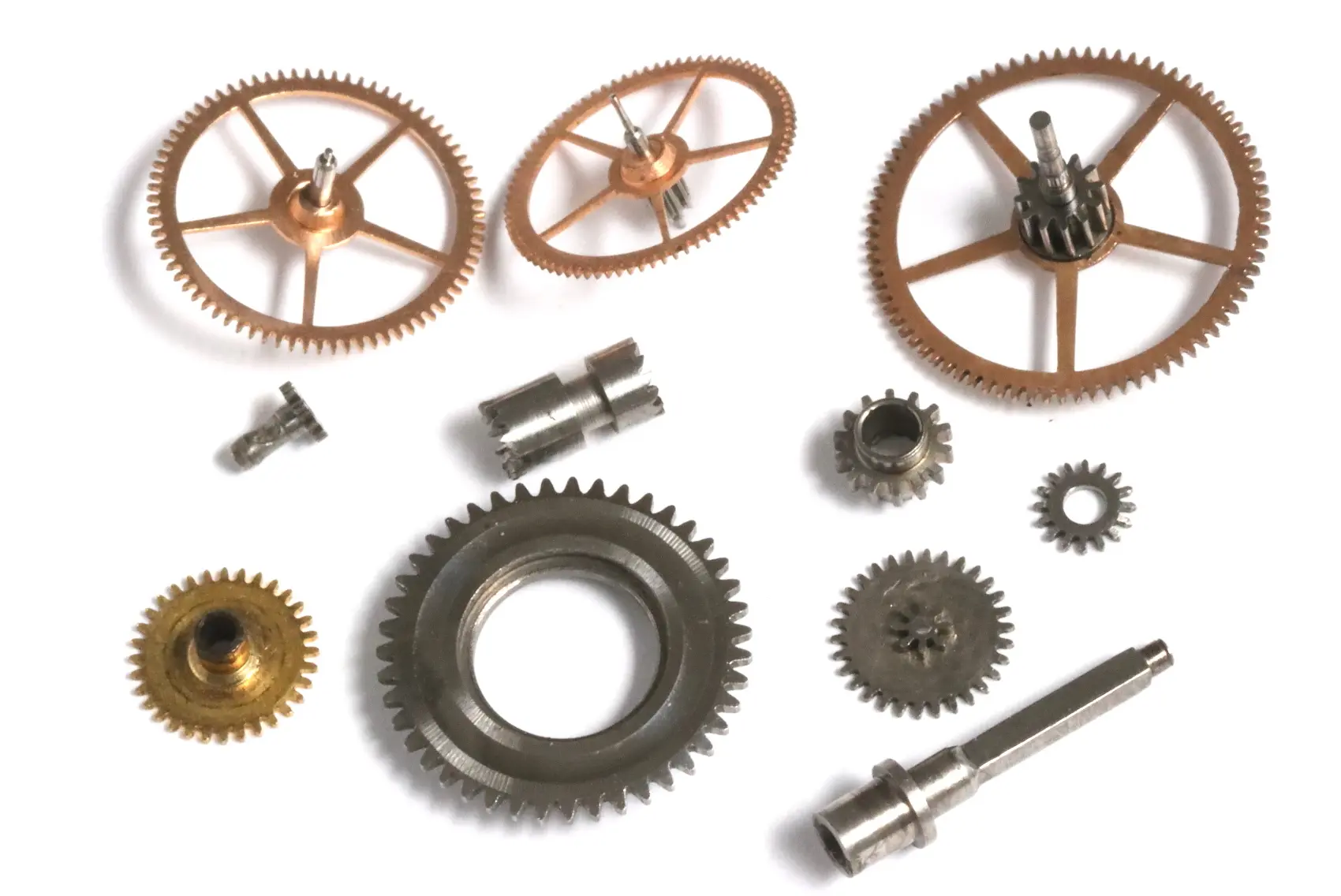 Illinois grade 255 gears and wheels | Speedtimerkollektion