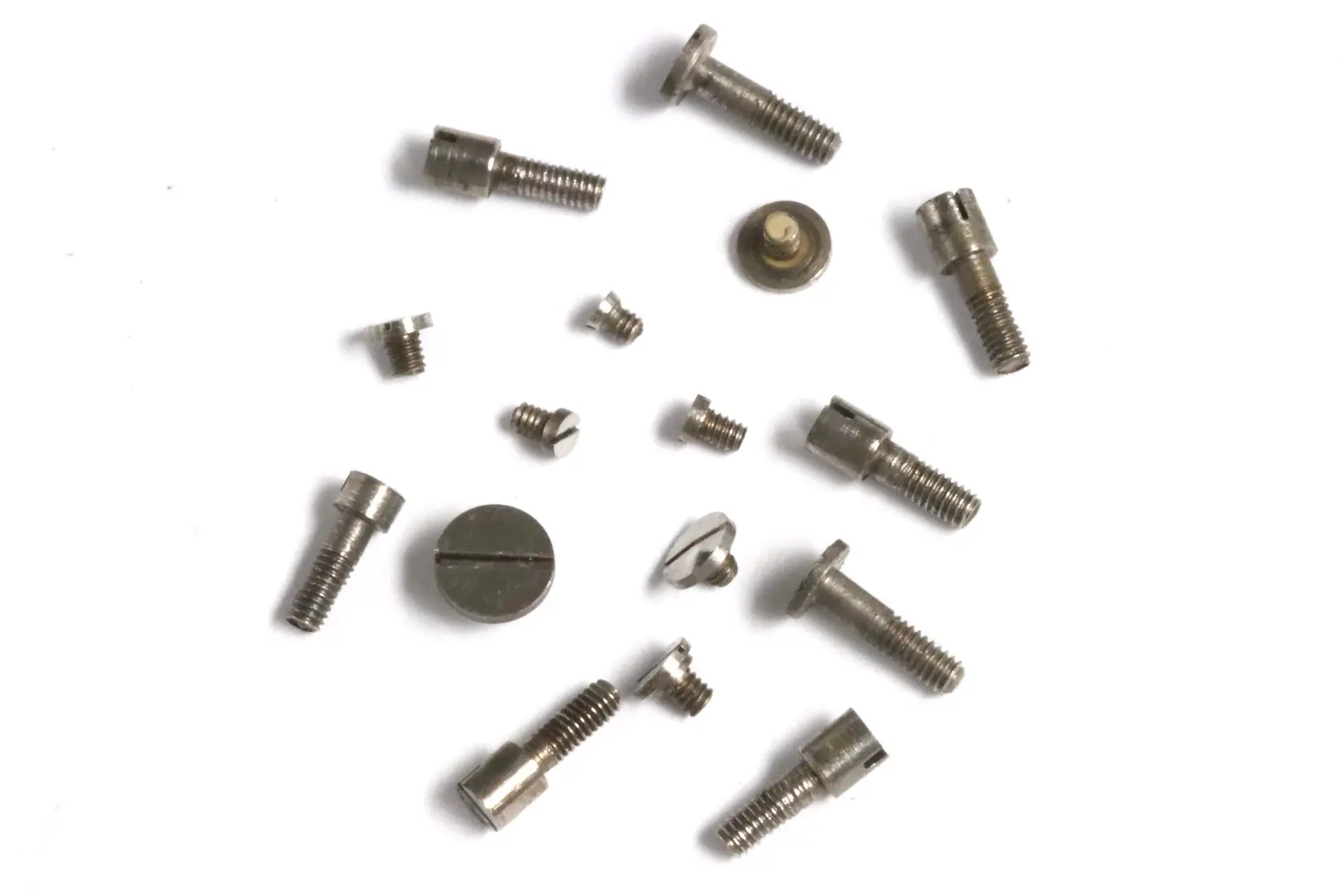 Illinois grade 255 movement screws | Speedtimerkollektion
