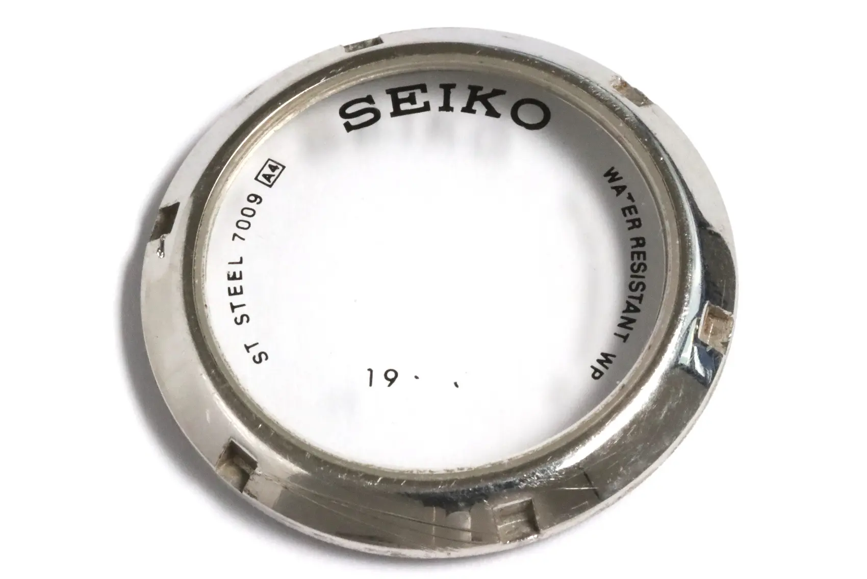 Seiko 7009 screw mens case back for restore | Speedtimerkollektion