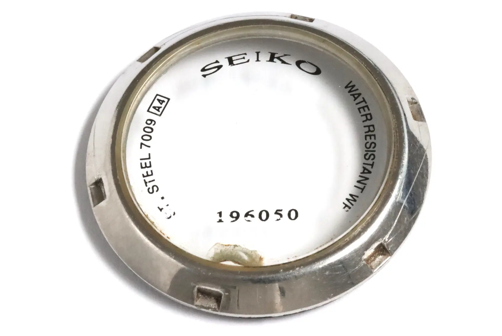 Seiko 7009 screw mens case back for restore | Speedtimerkollektion